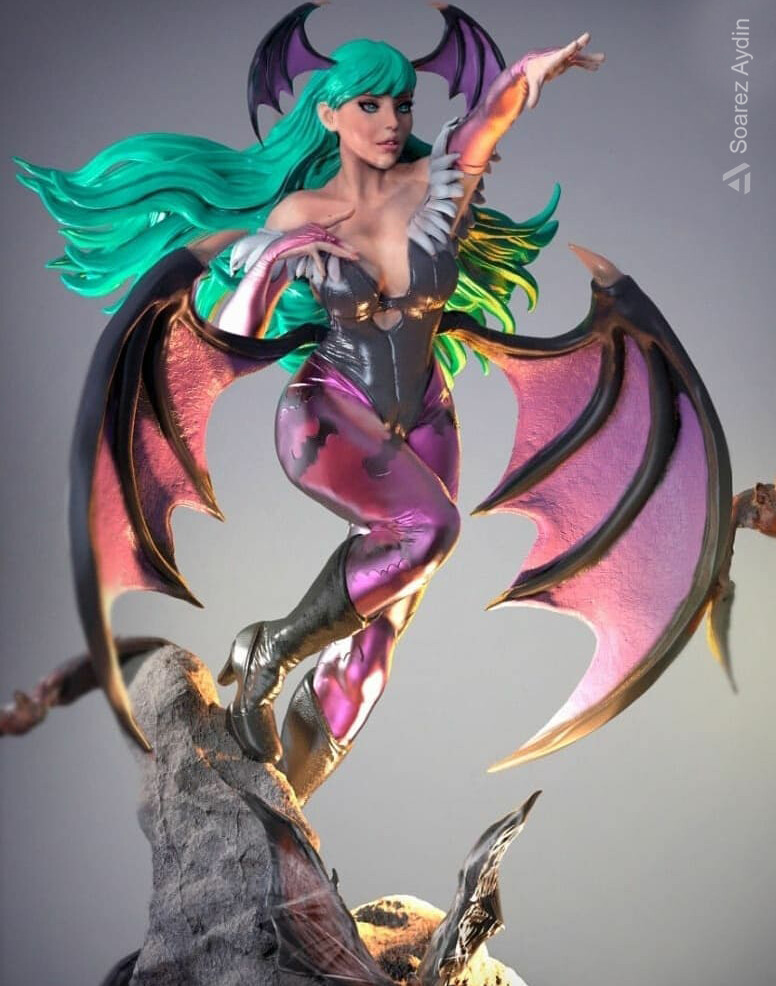 ArtStation - Morrigan Aensland - STL PRINT
