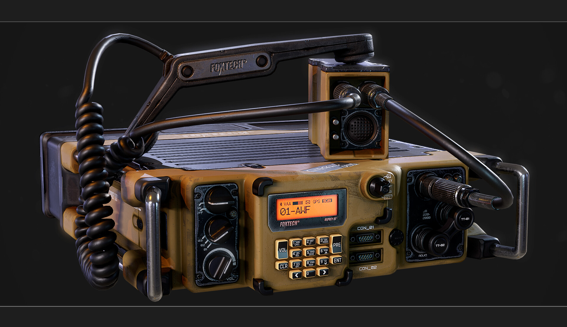ArtStation - Military Radio
