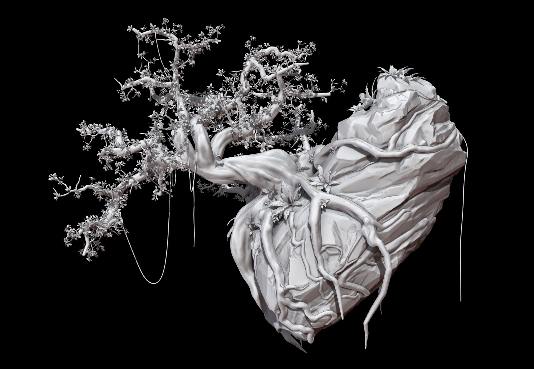 ArtStation - Practice Tree Sculpt