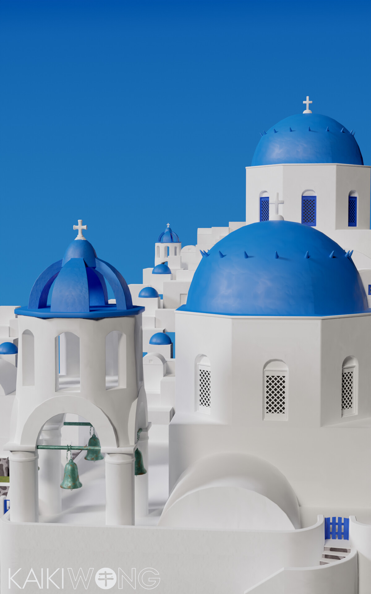 Kaiki Wong - Santorini Inspired Modular Set