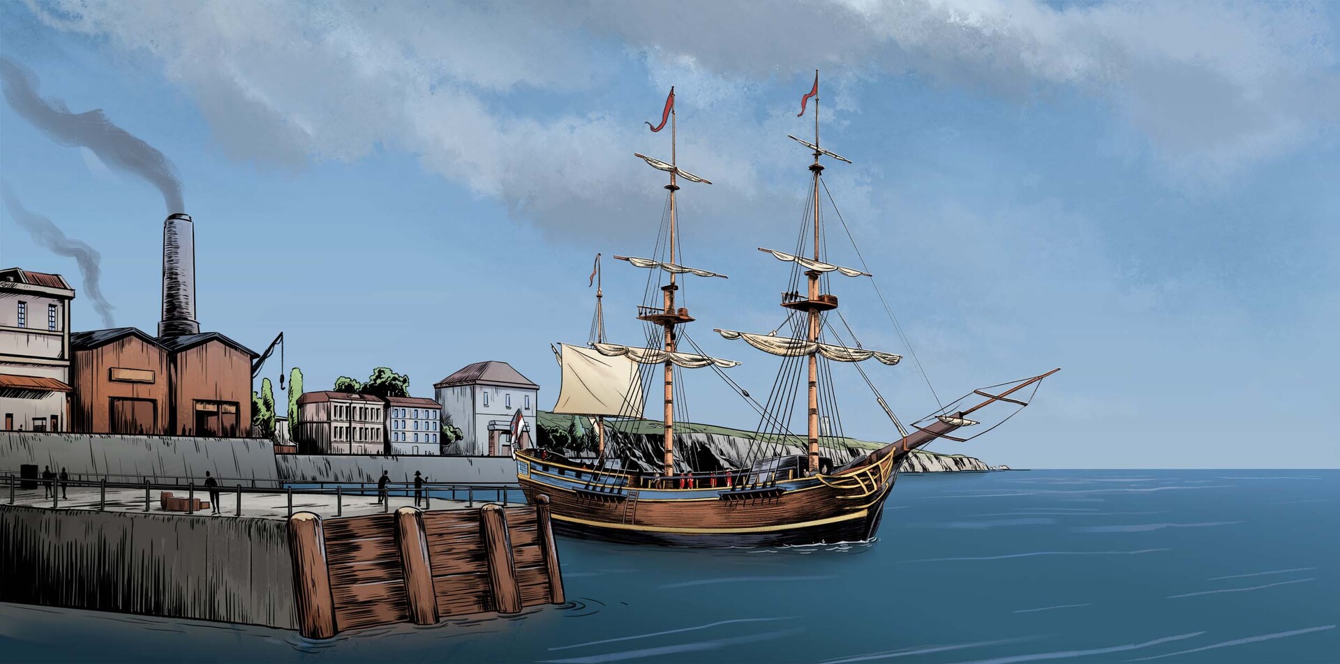 Neil Reed - Interactive Shipwreck Cinematic Frames