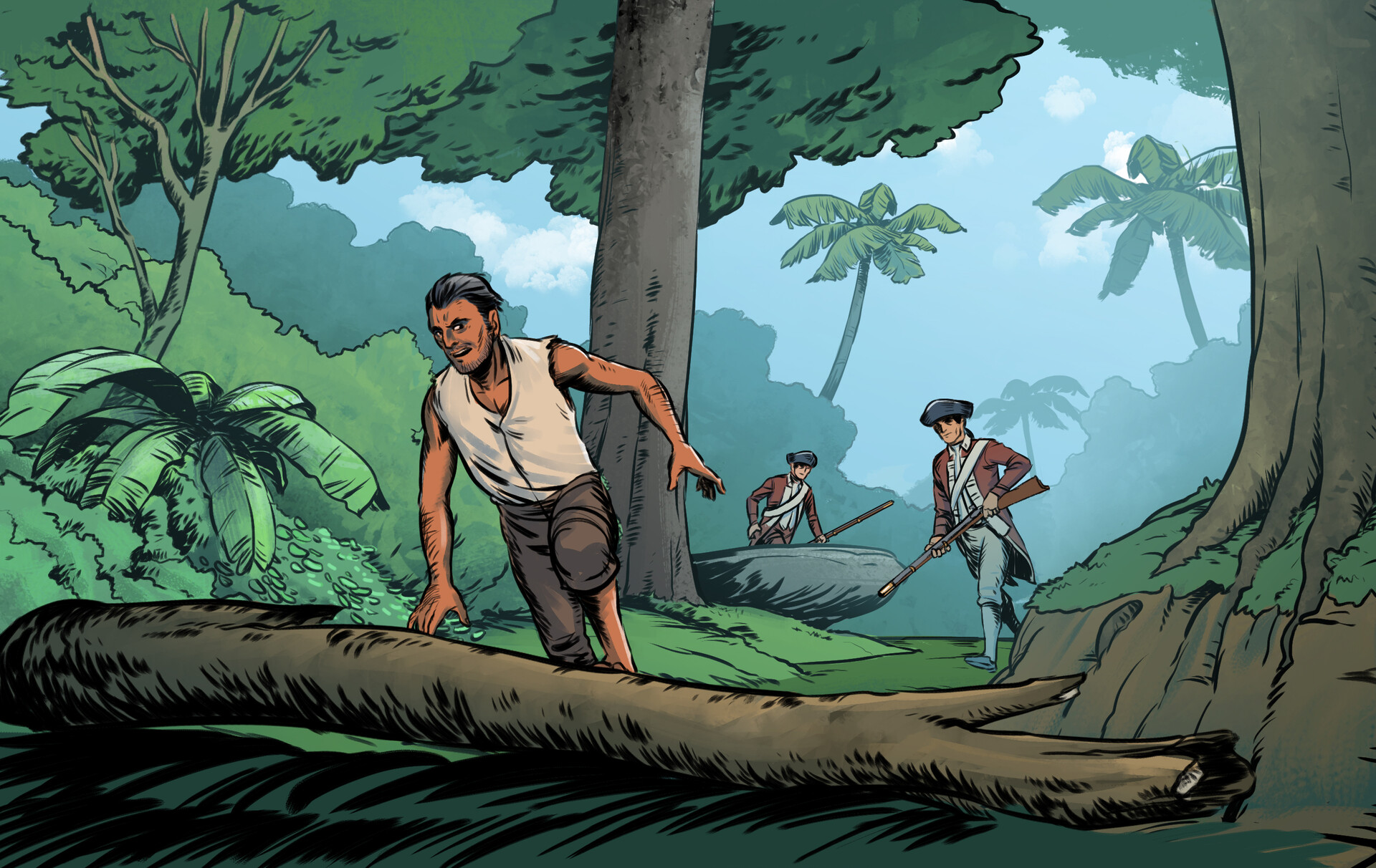 Neil Reed - Interactive Shipwreck Cinematic Frames