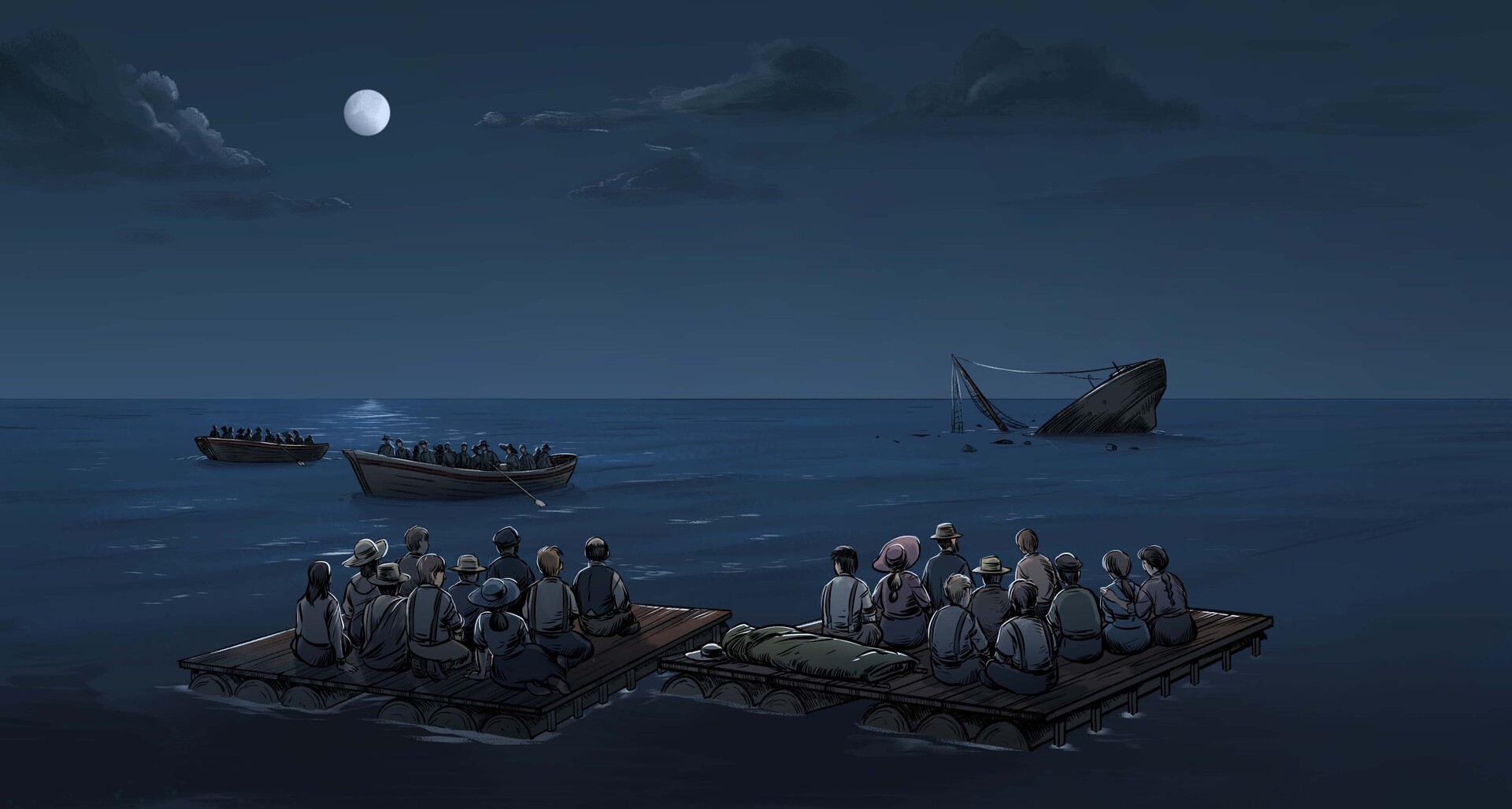 Neil Reed - Interactive Shipwreck Cinematic Frames