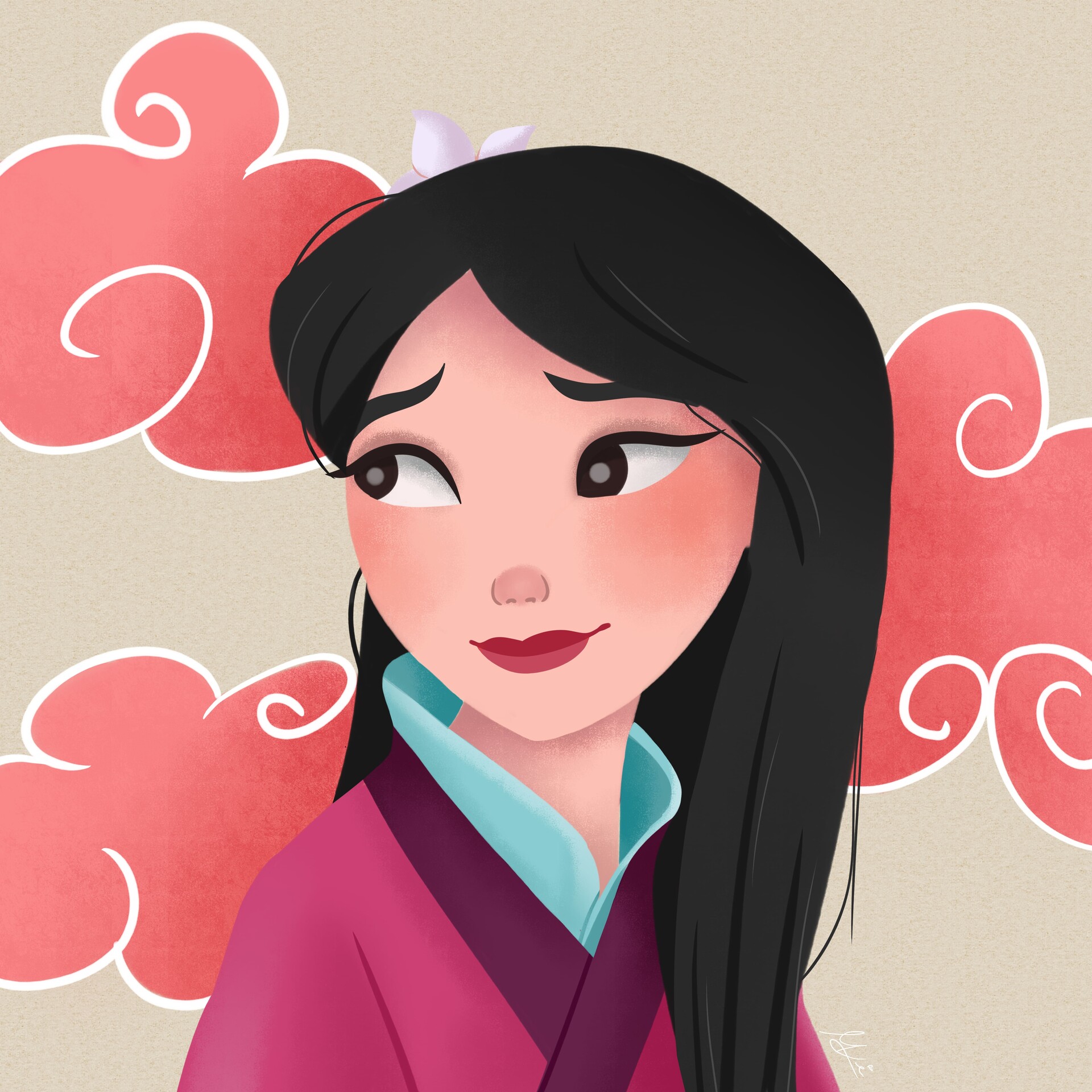 ArtStation - Mulan