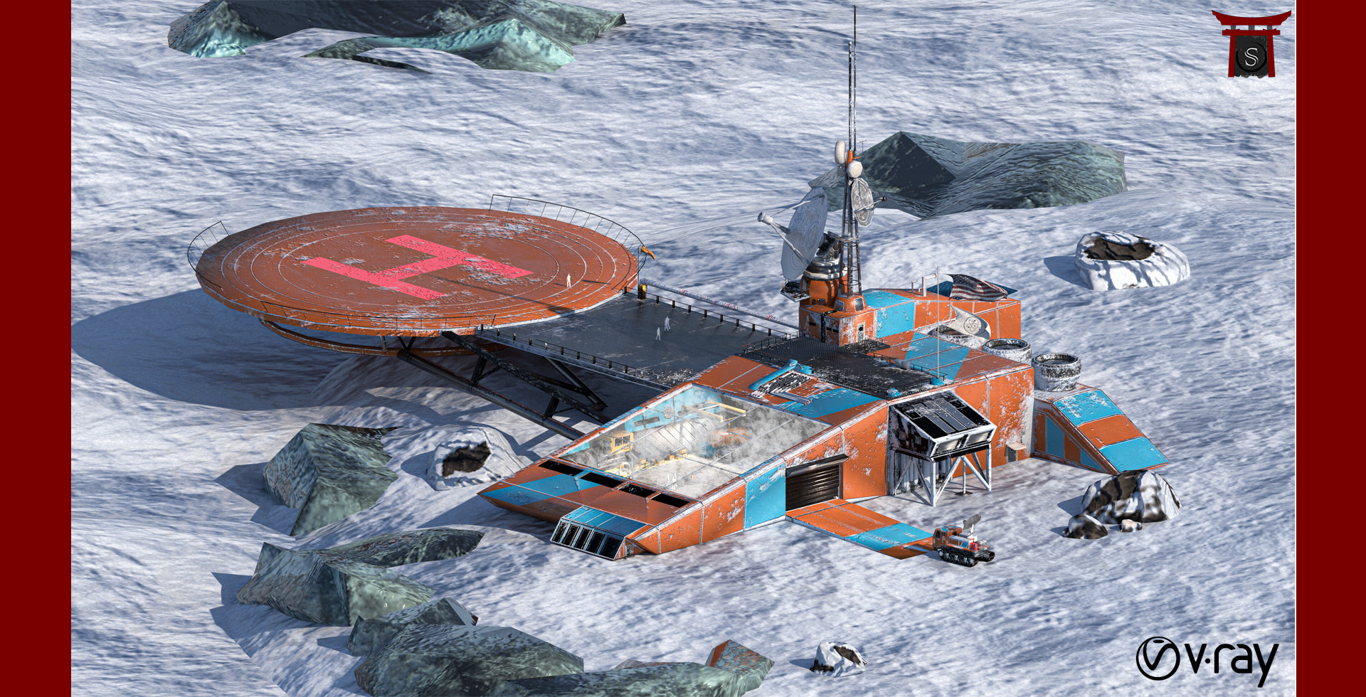 ArtStation - Arctic Base