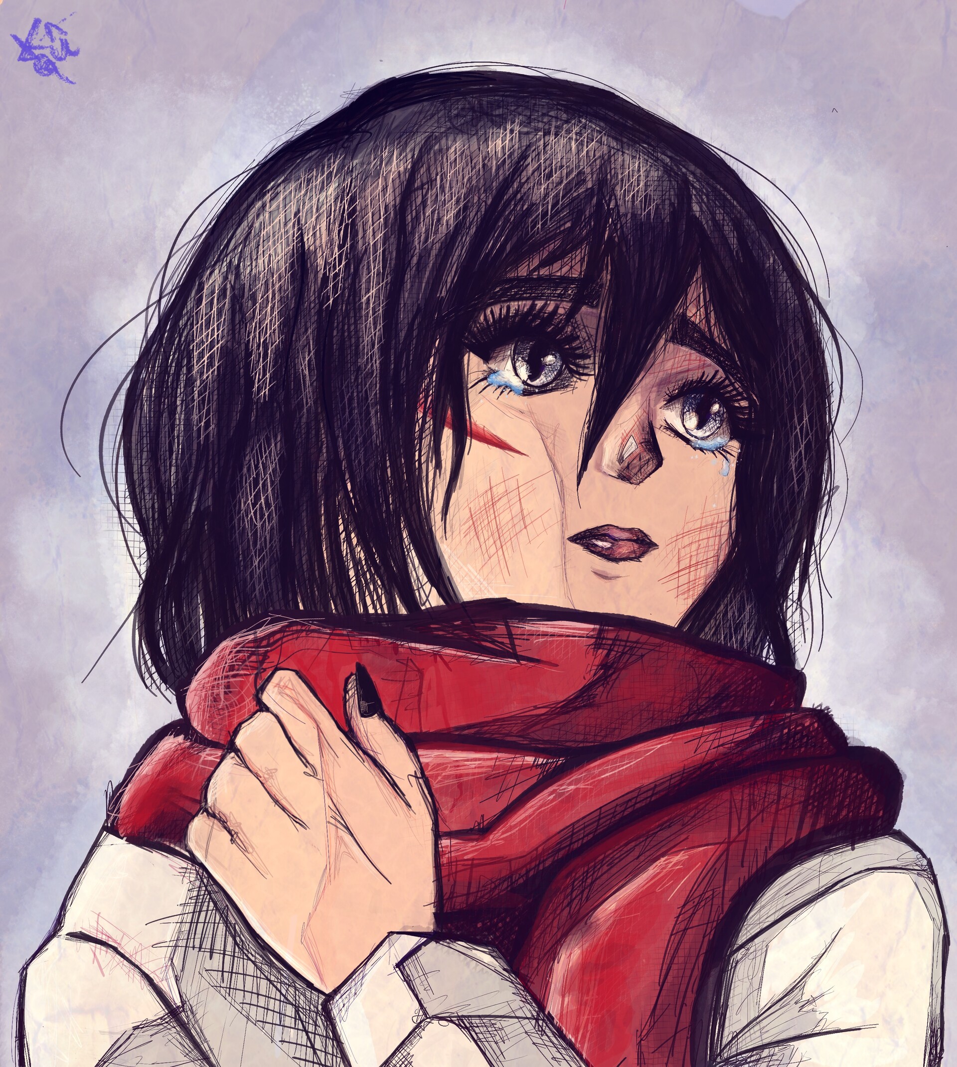 ArtStation - Mikasa Ackerman - Attack on Titan