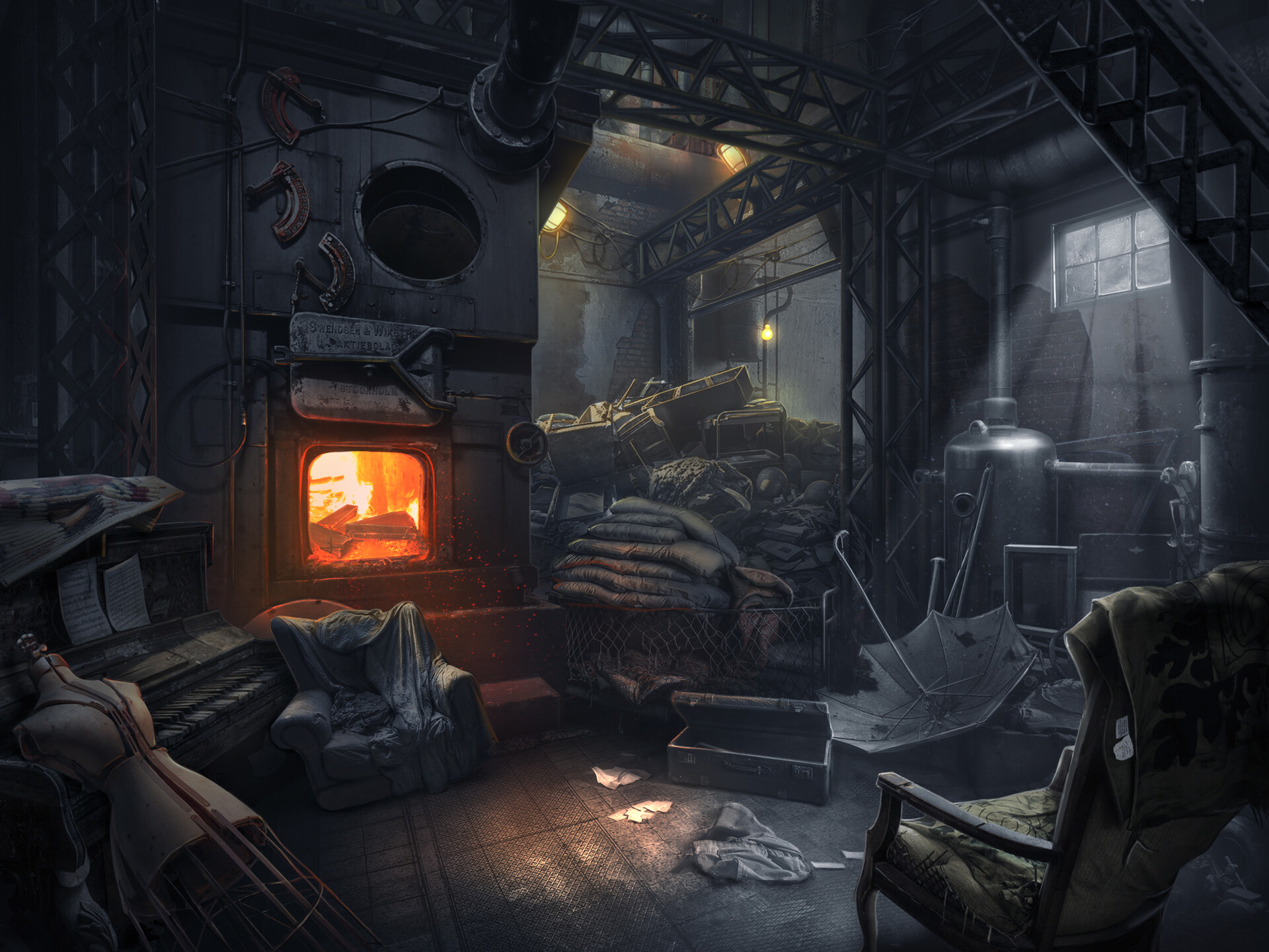 ArtStation - Boiler room