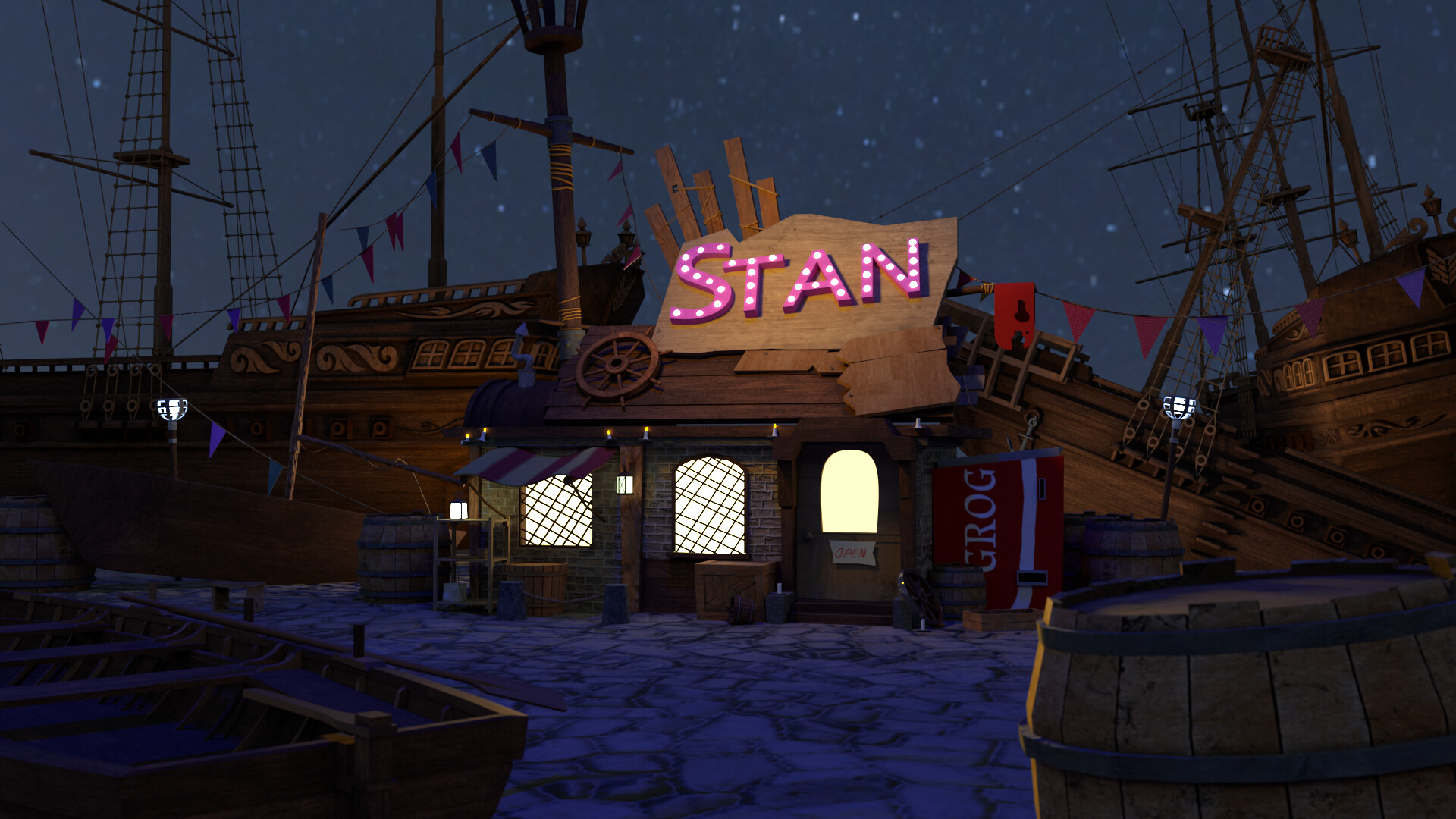 ArtStation - Pirate Inn