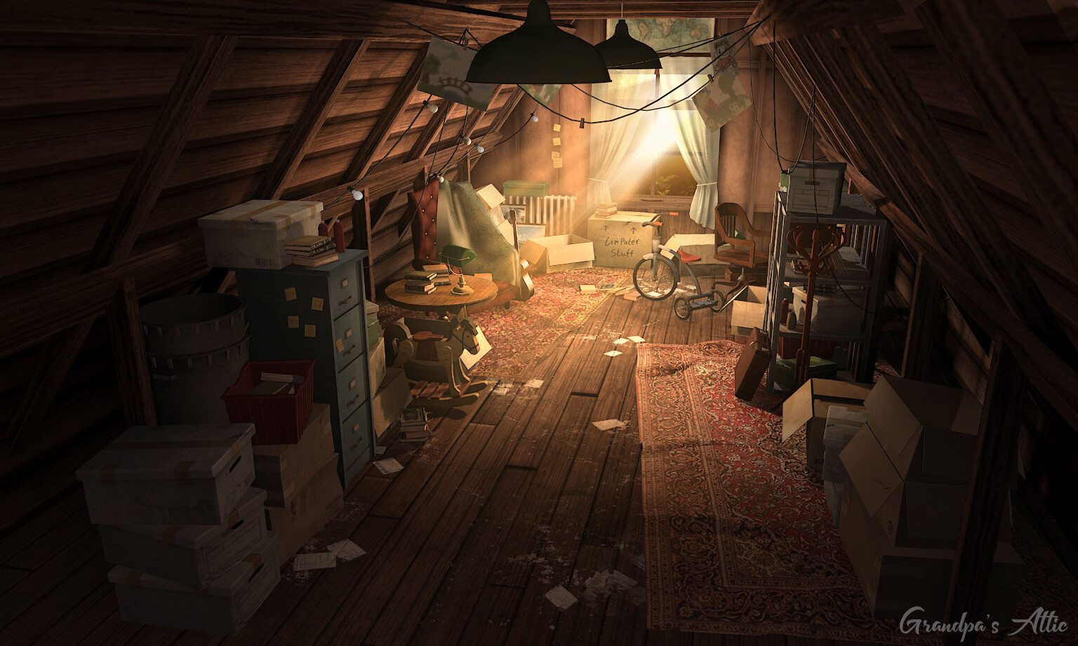 Sehee Kim - Grandpa's attic