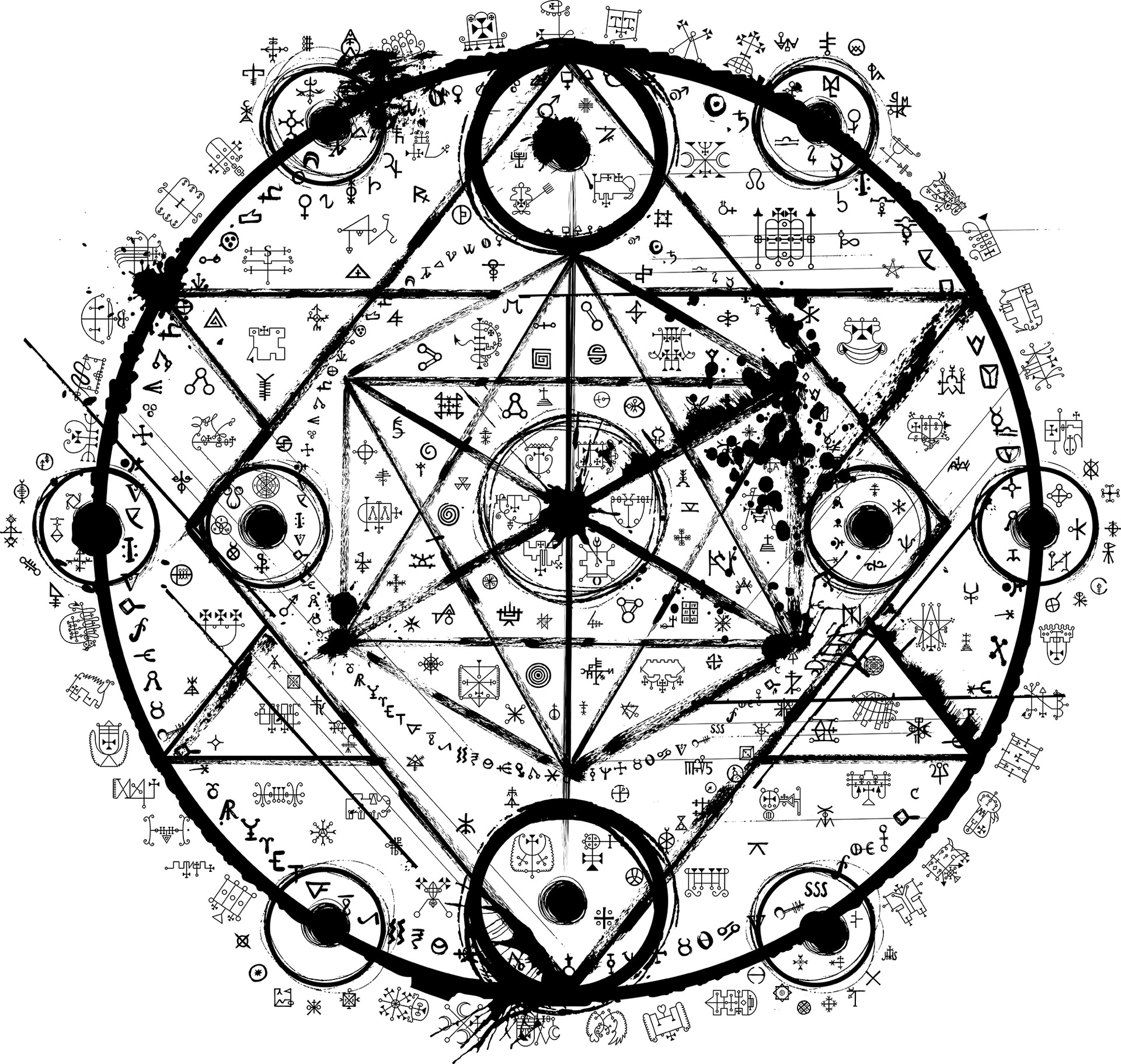 Complex Magic Circle