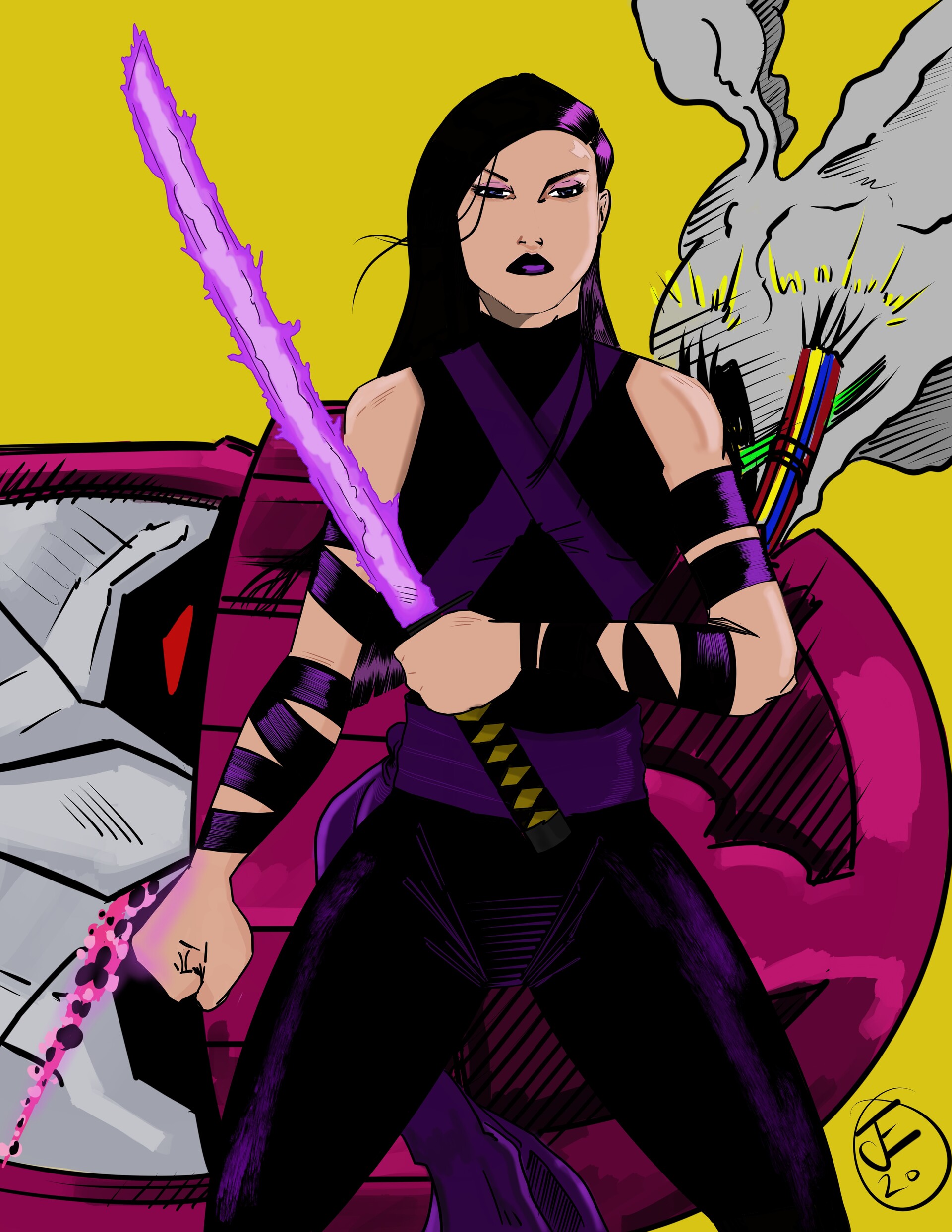 ArtStation - Psylocke