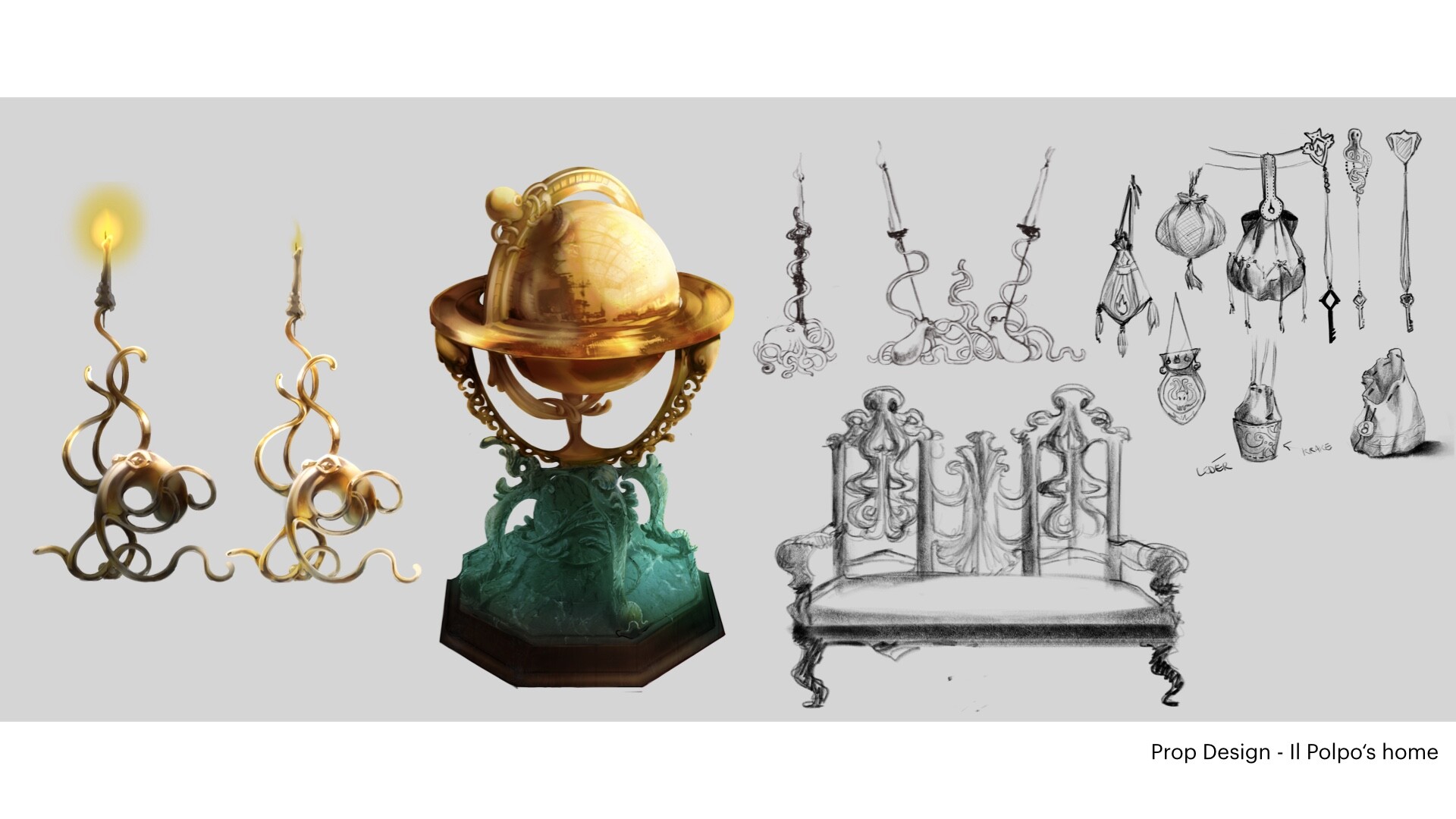 ArtStation - Cyber Renaissance - Environment and Prop Design