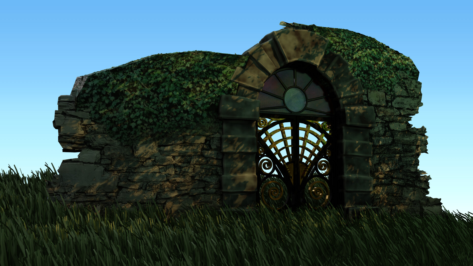 ArtStation - Environment Project - Fantasy Archway