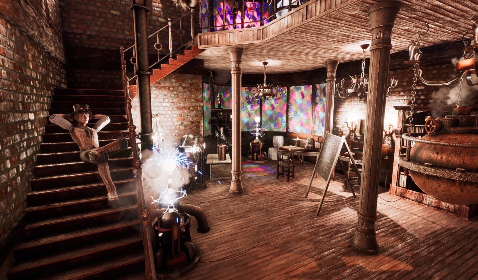 ArtStation - Steampunk laboratory