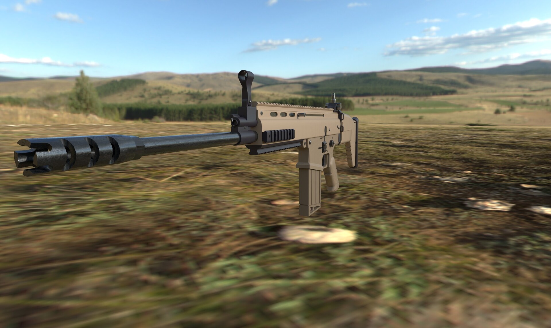 ArtStation - Scar-17 Remastered