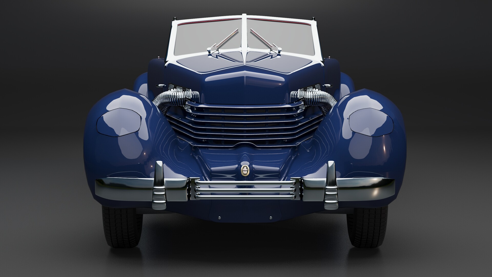 ArtStation - Cord 810/812 convertible detail renders