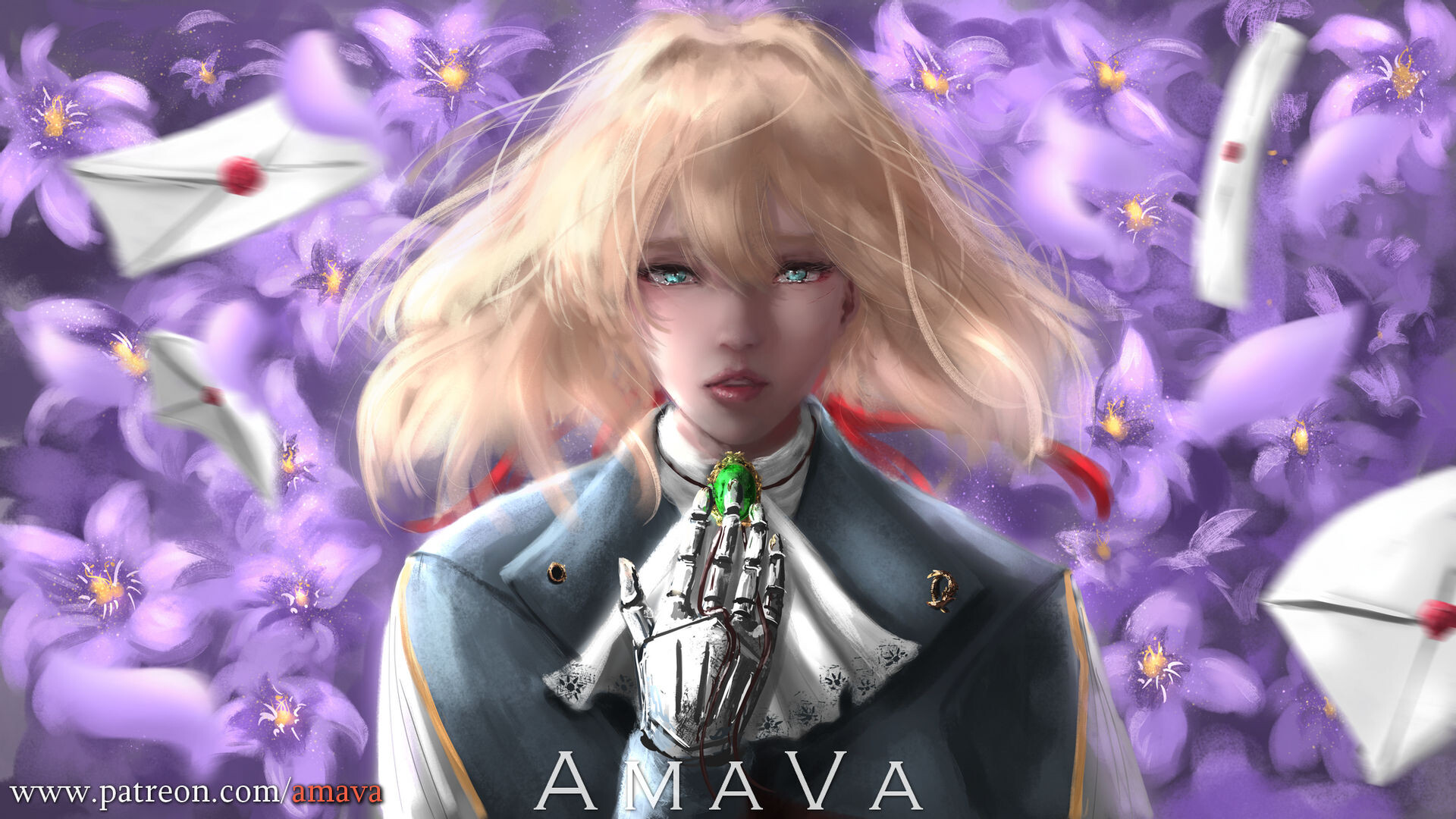 ArtStation - Dear Major - Violet Evergarden