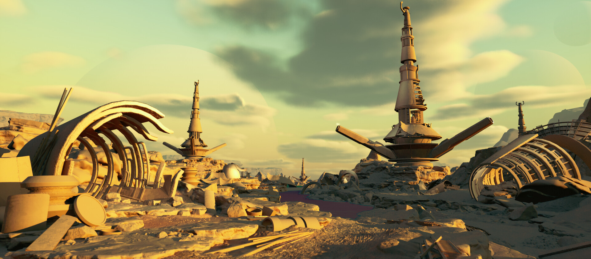 Jake Guest - Grand Space Opera - UE4 Game Environment - Artstation ...