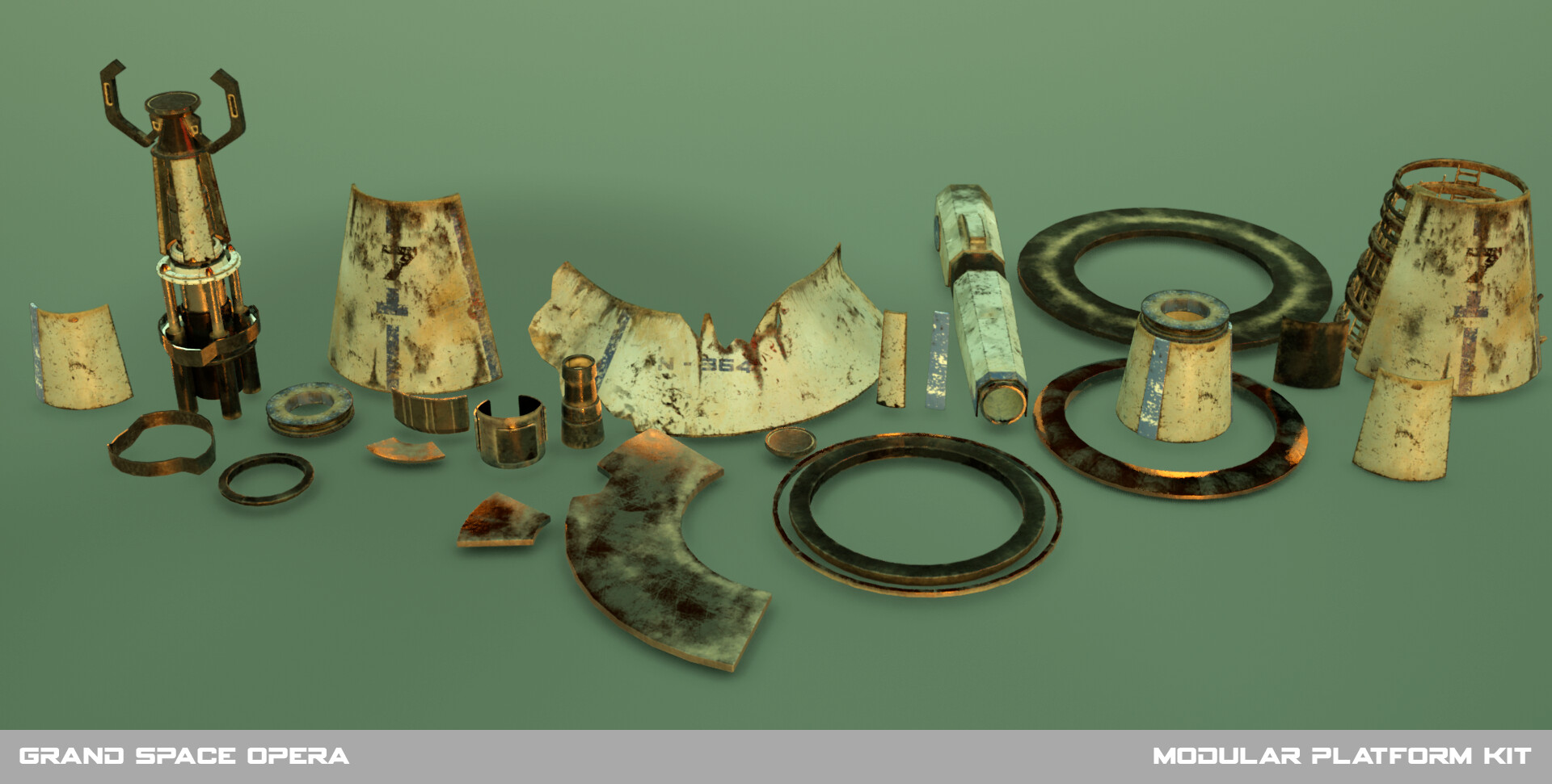 Jake Guest - Grand Space Opera - UE4 Game Environment - Artstation ...