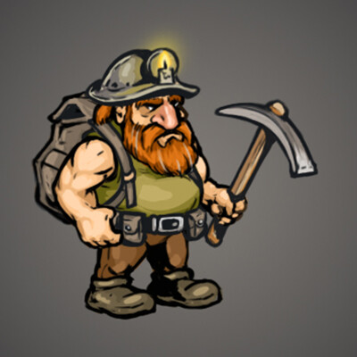 ArtStation - Dwarf digger