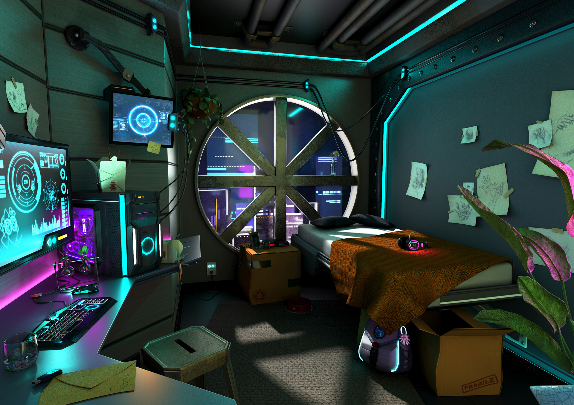 ArtStation - 3D Room