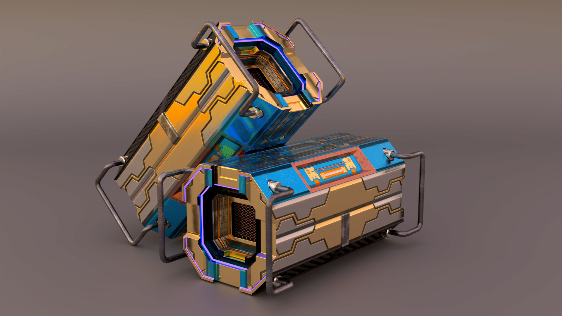 ArtStation - Simple powercell props