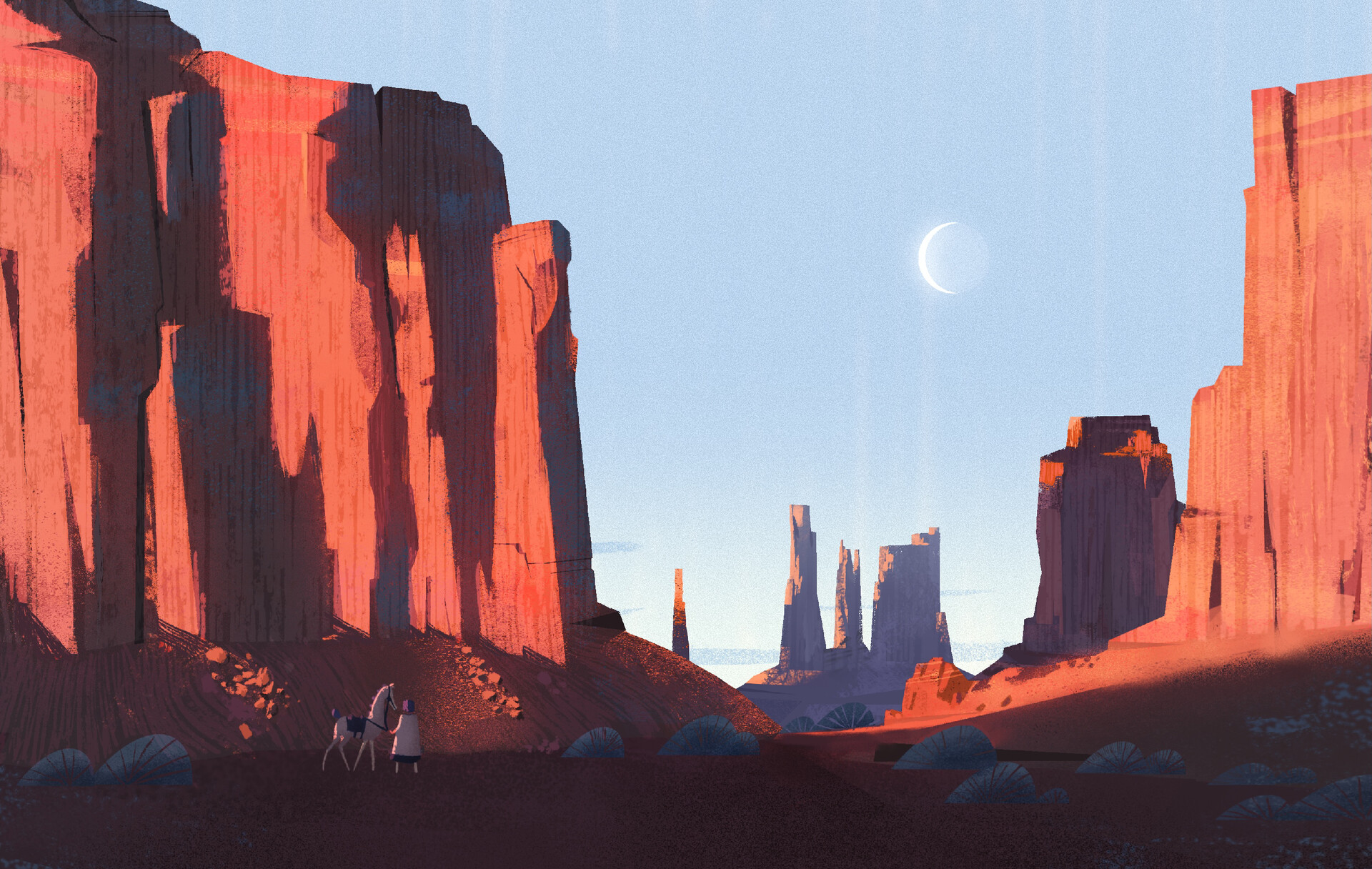 ArtStation - Monument Valley Study