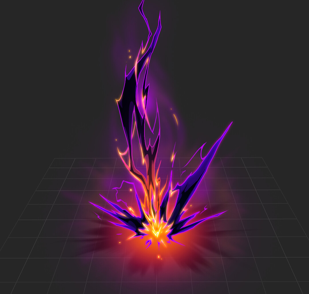 ArtStation - Dark Lightning Effect Concept Painting