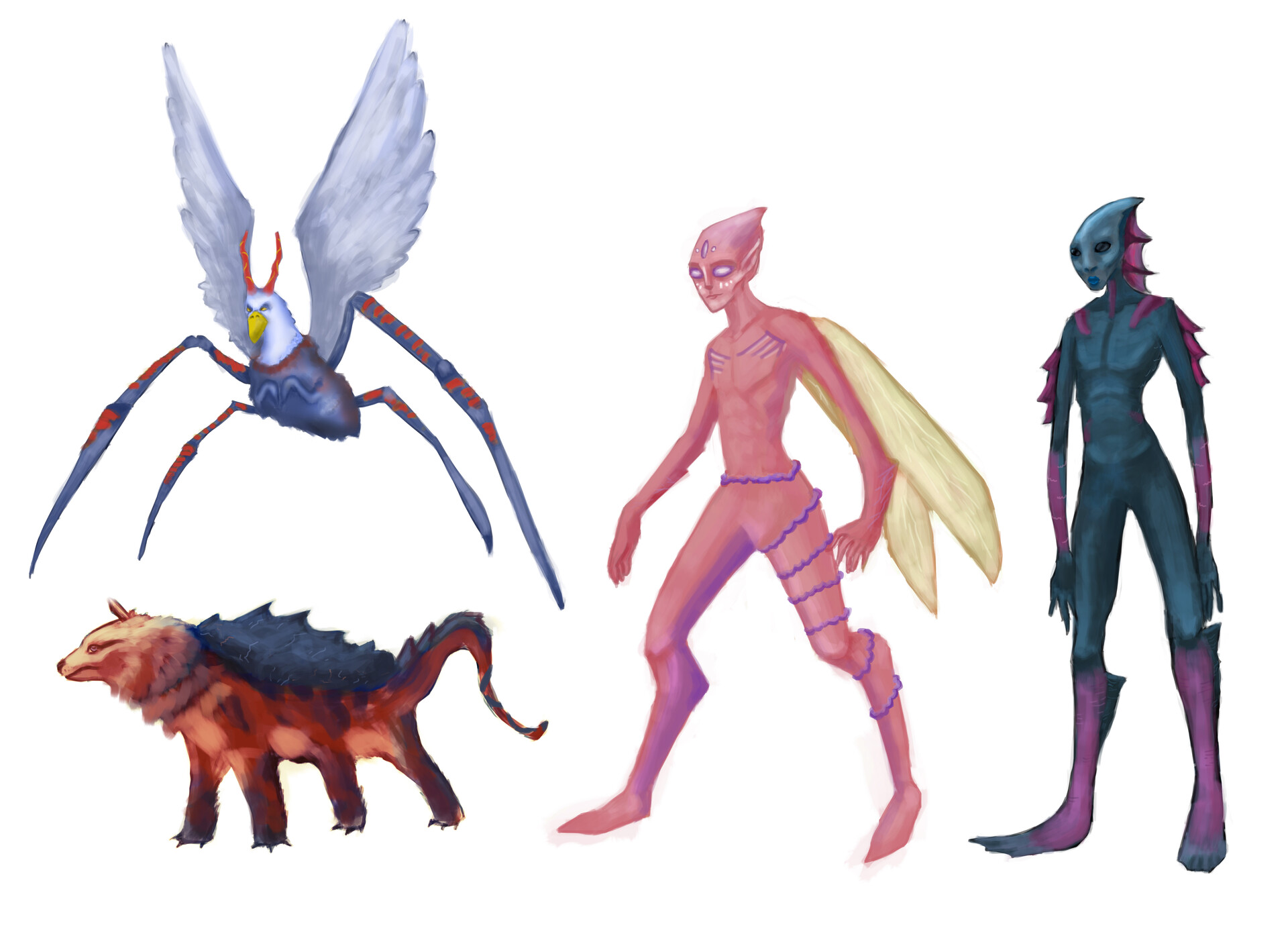 ArtStation - Fantastic Creature Designs