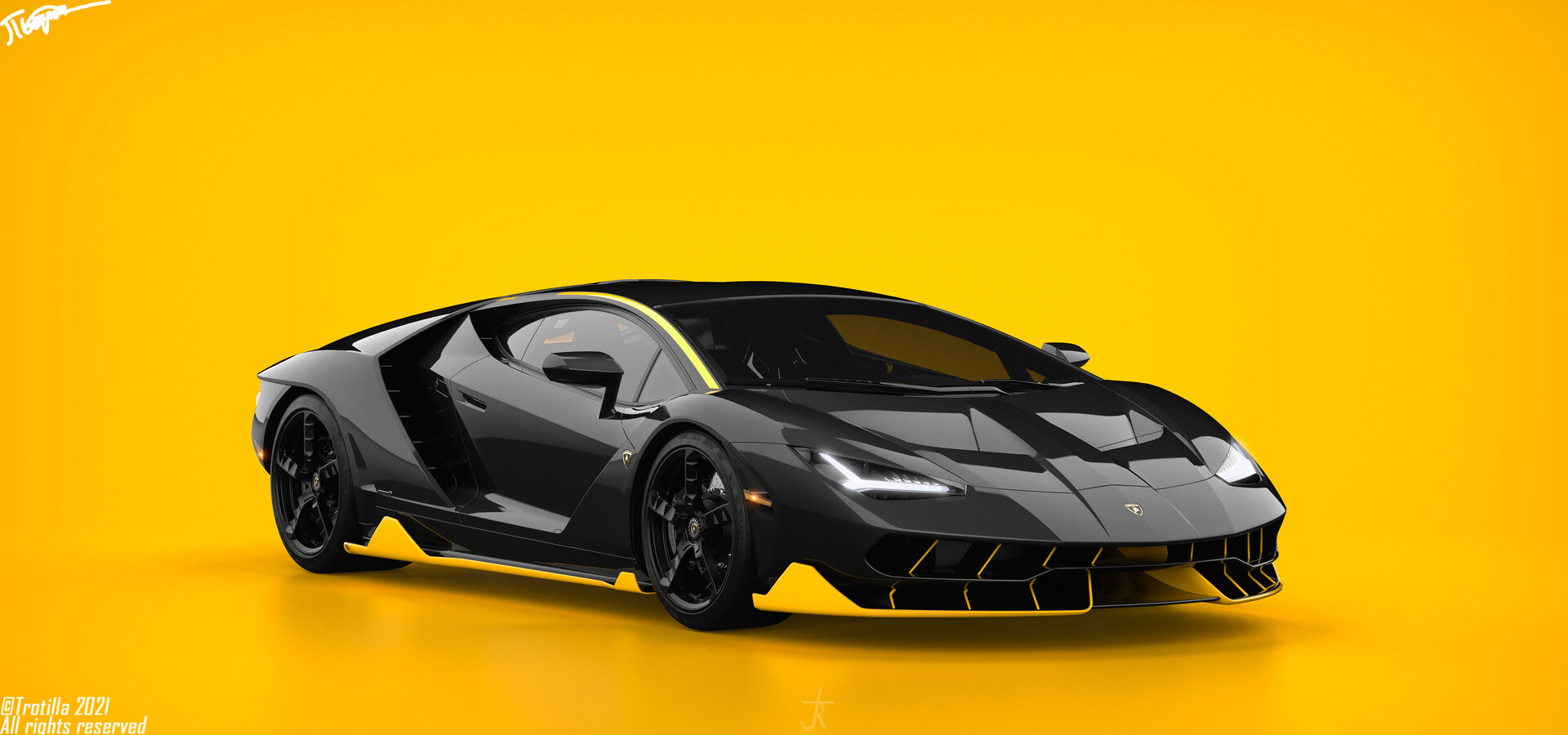 ArtStation - Lamborghini Centenario
