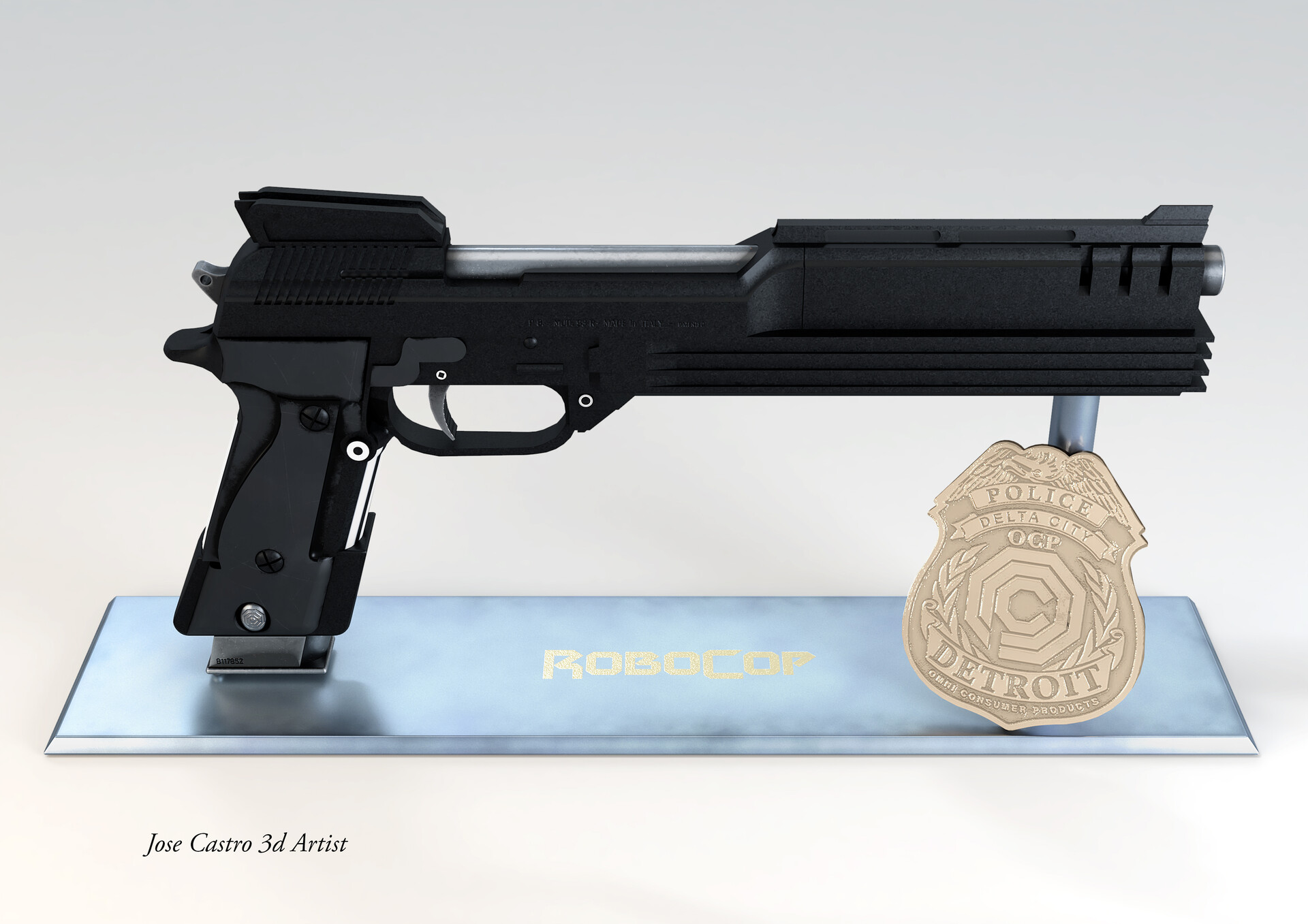ArtStation - Robocop Gun OCP