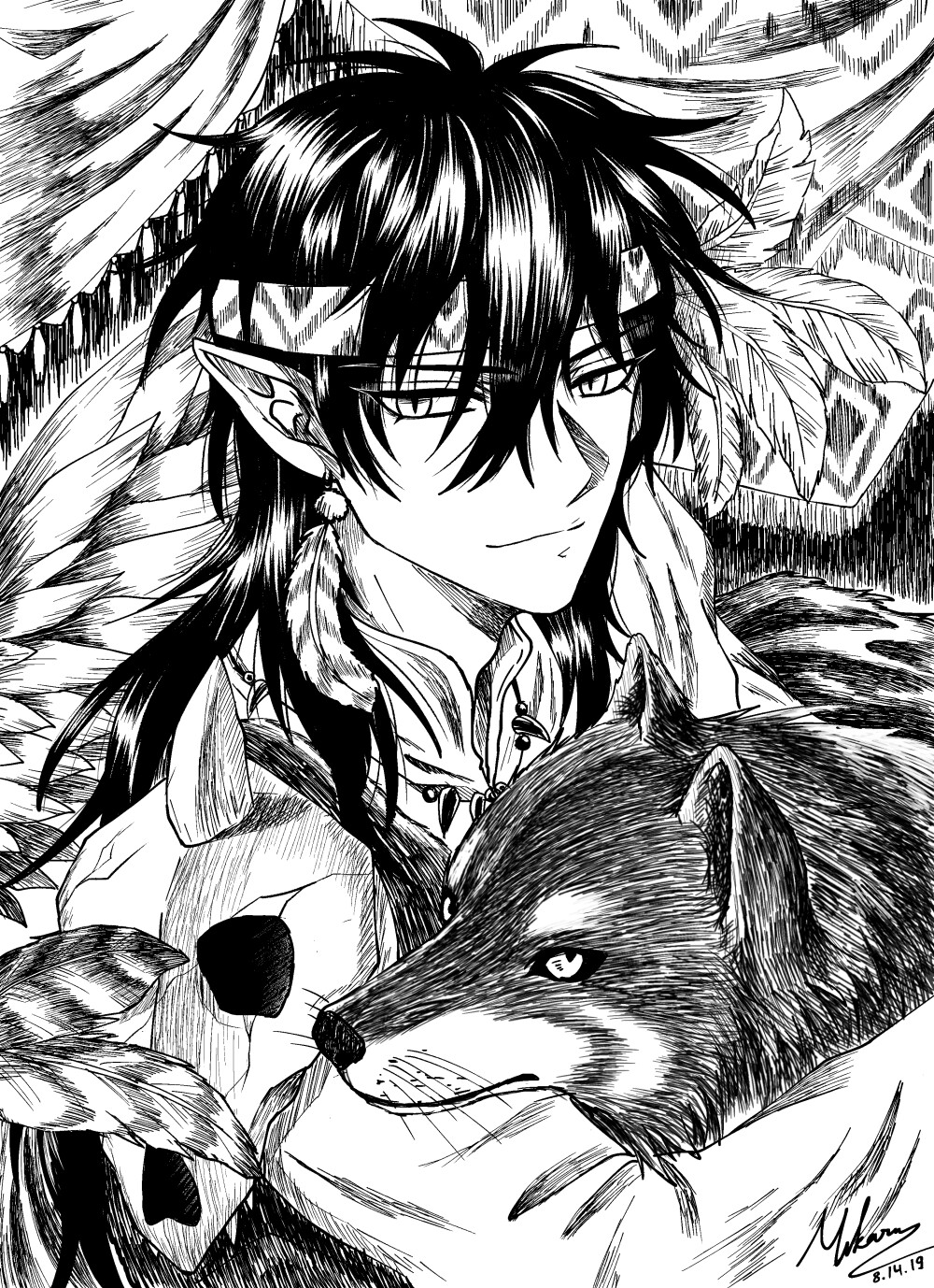 ArtStation - wolf prince