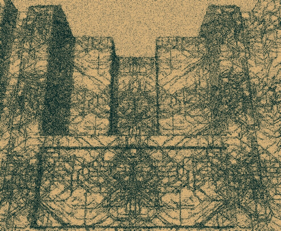 ArtStation - building in sepia