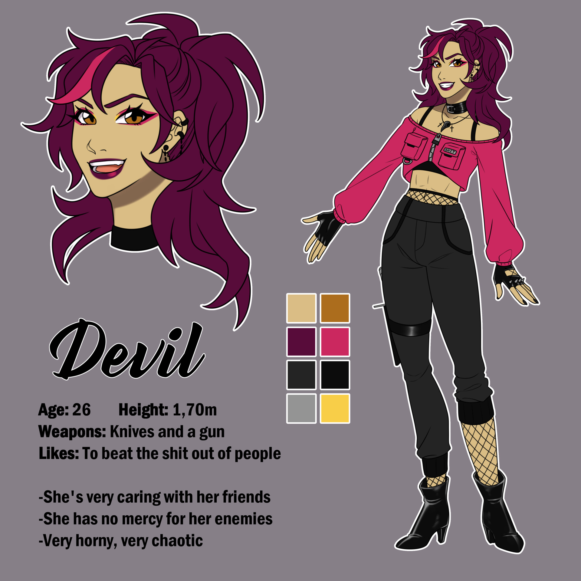 Izumi Sen - [OC] CODENAME: DEVIL