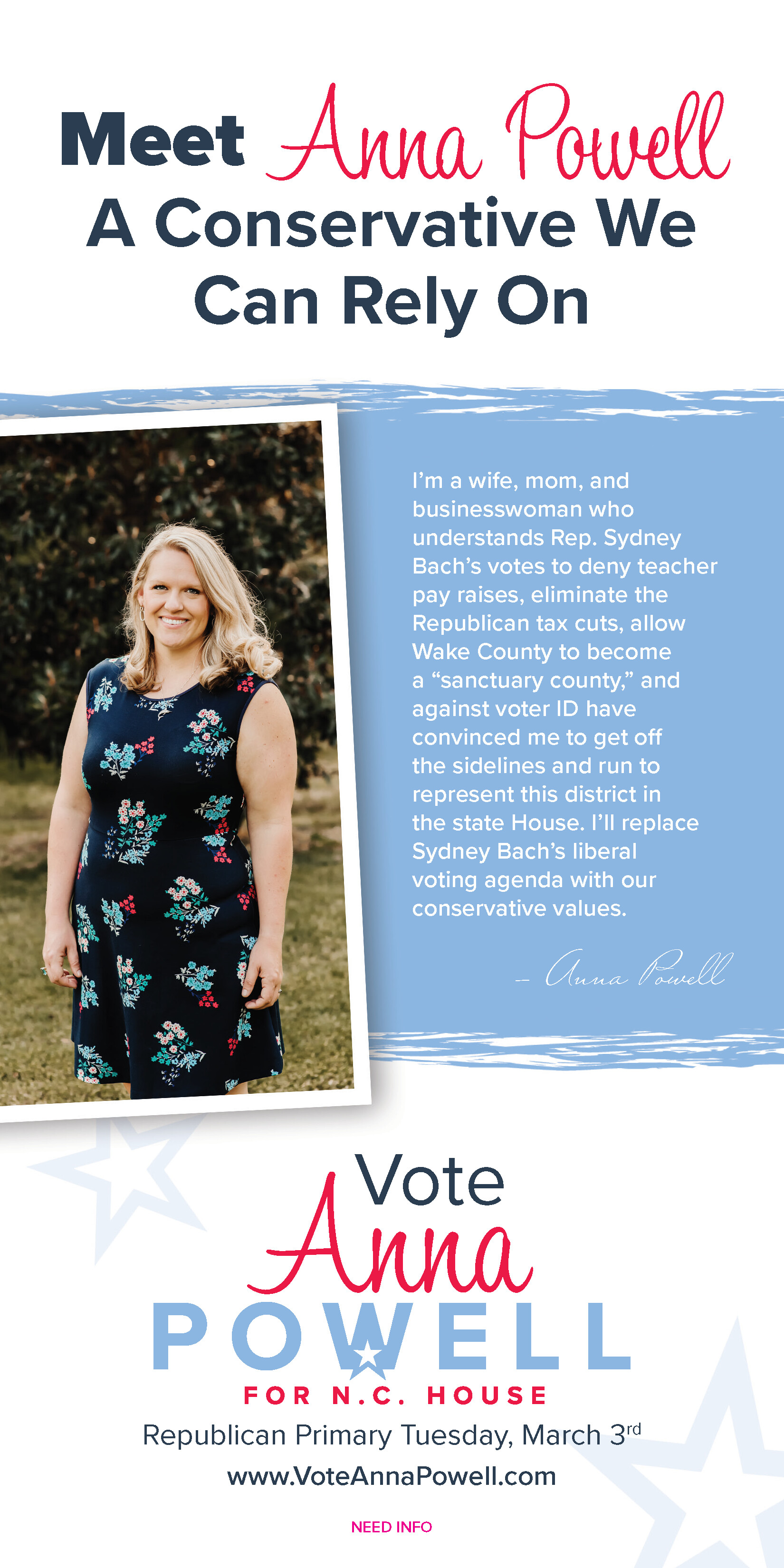 ArtStation - Anna Powell for NC House - Print ad