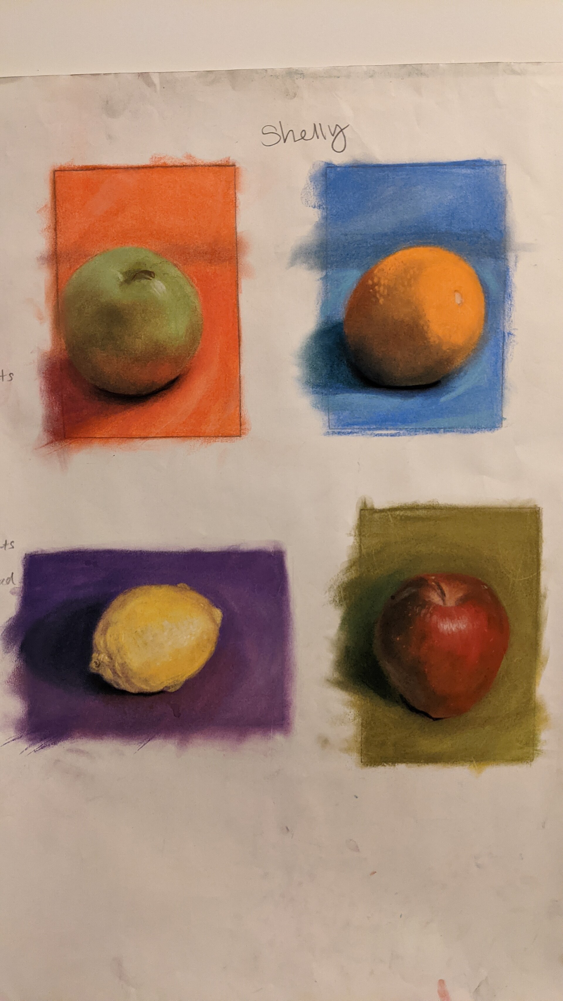 ArtStation - Still Life + Illustration, in Chalk Pastel