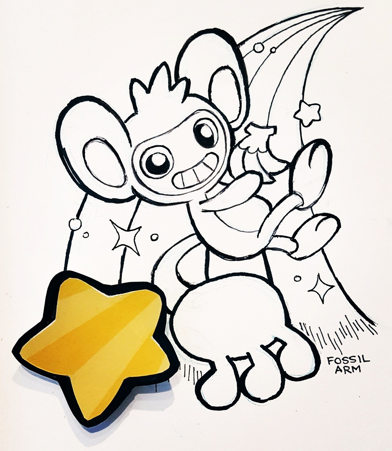 pokemon ambipom coloring pages