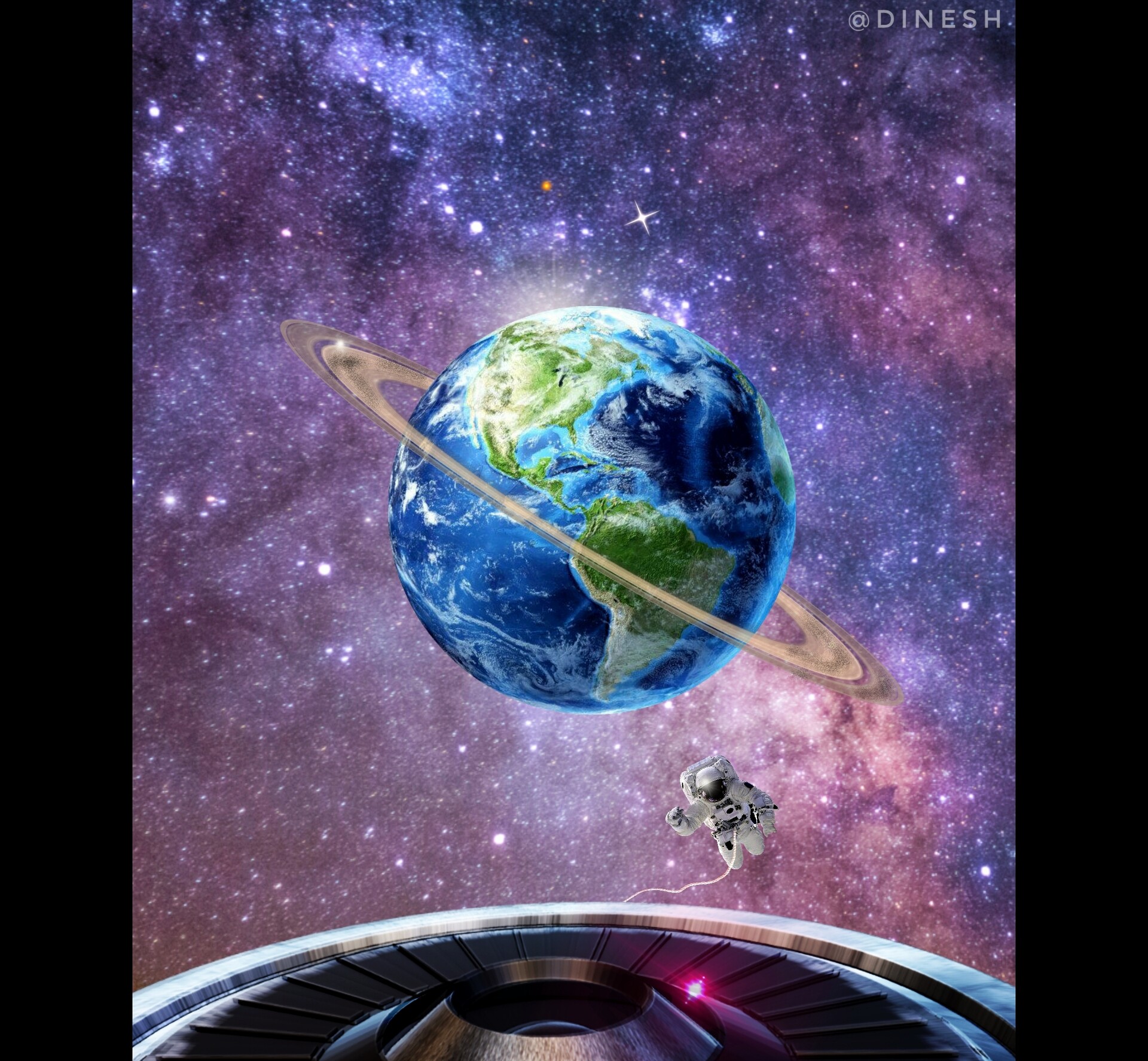 ArtStation - Earth Rings 💫