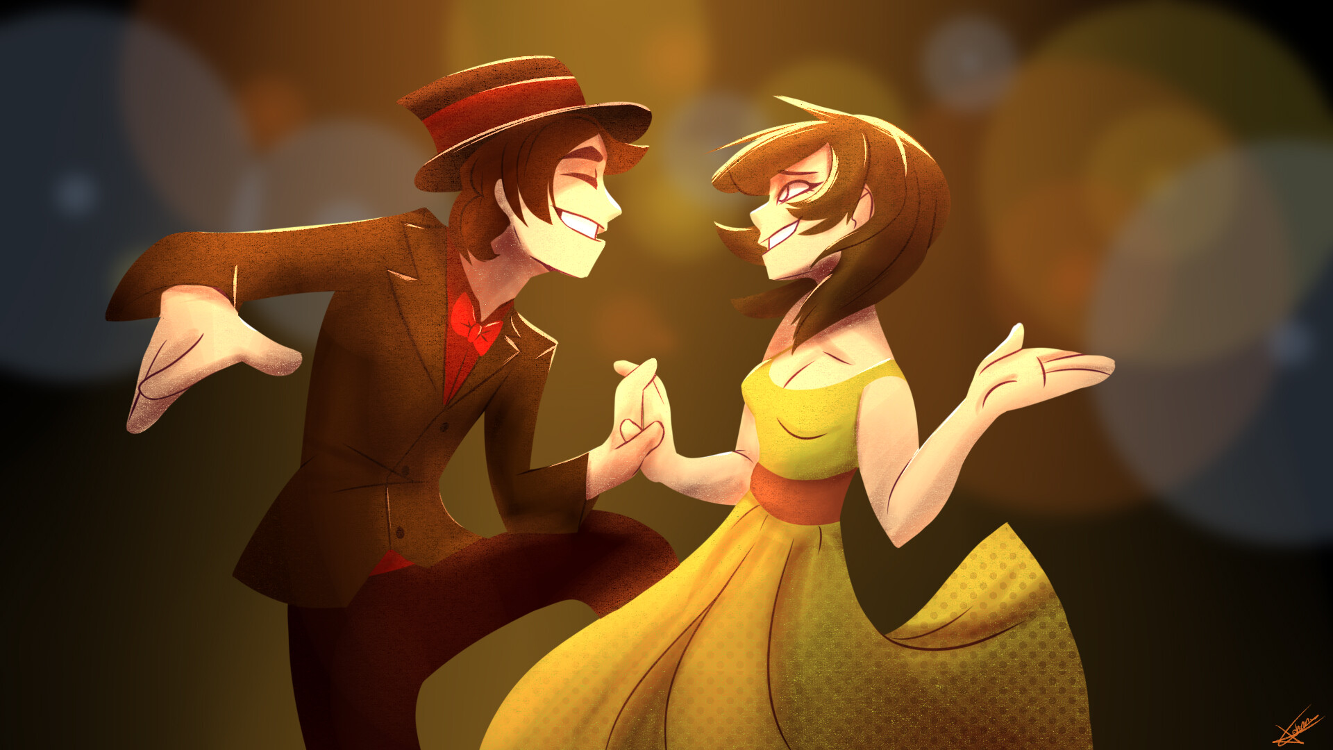 ArtStation - Swing dance