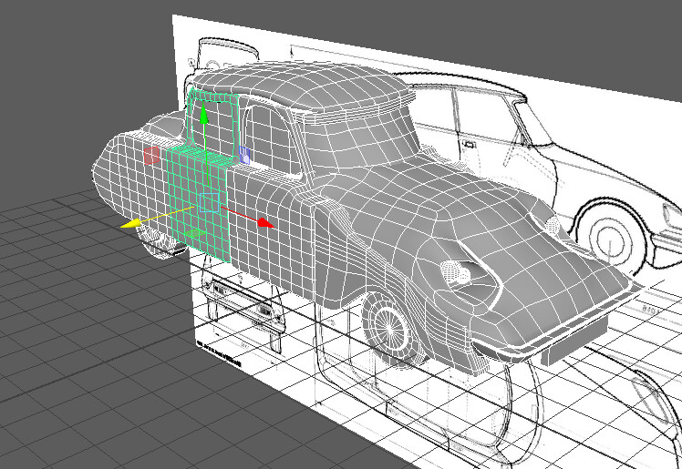 ArtStation - modélisation d'une voiture 3d stylisée sans textures