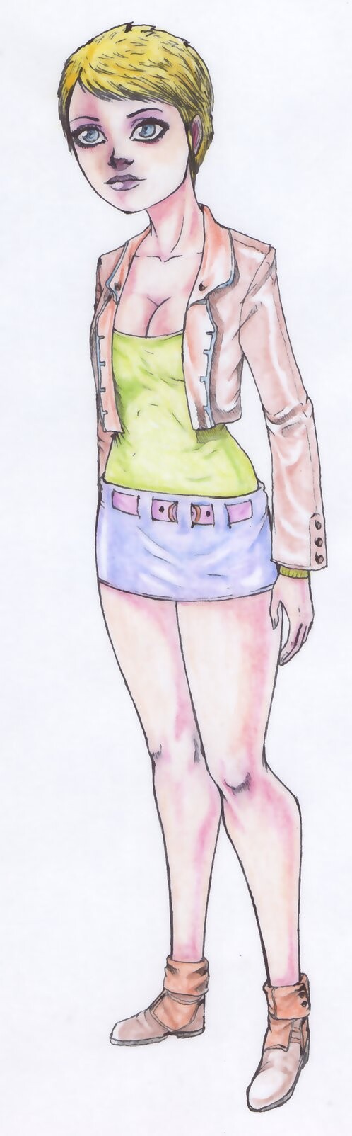 ArtStation - female casual