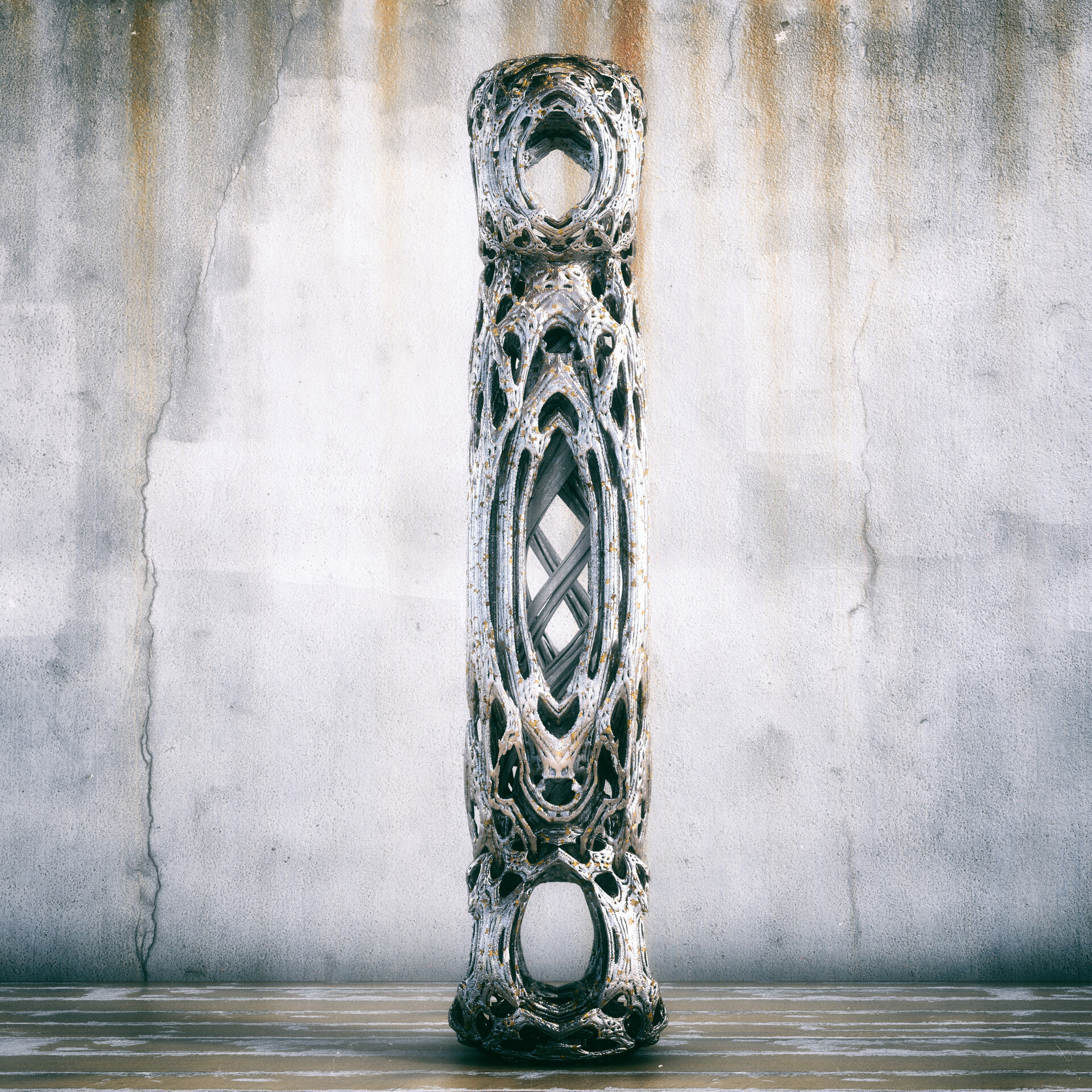 ArtStation - Fractal Baroque Column I