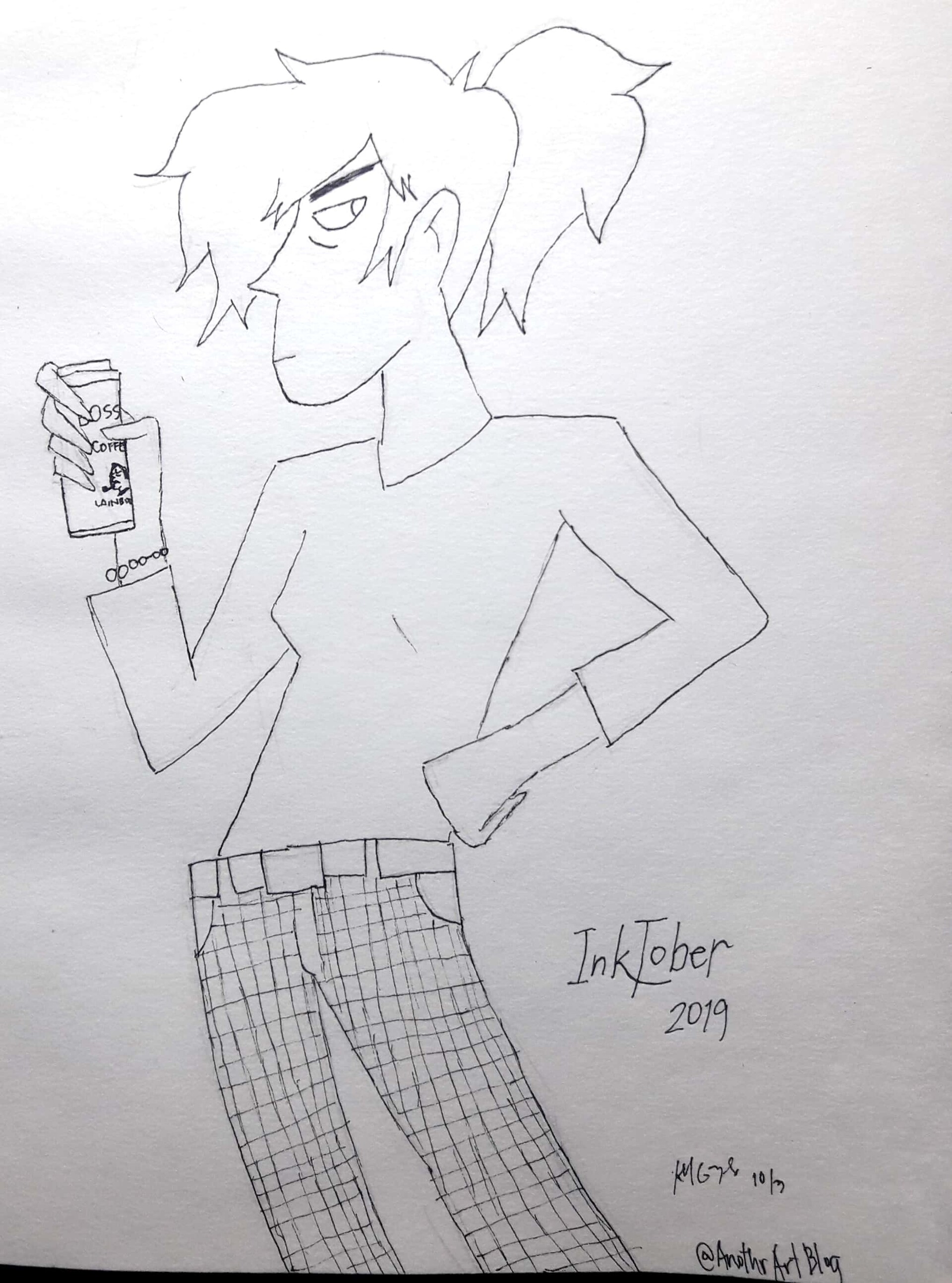 ArtStation - [OC] Inktober 2019 - Casual Ev