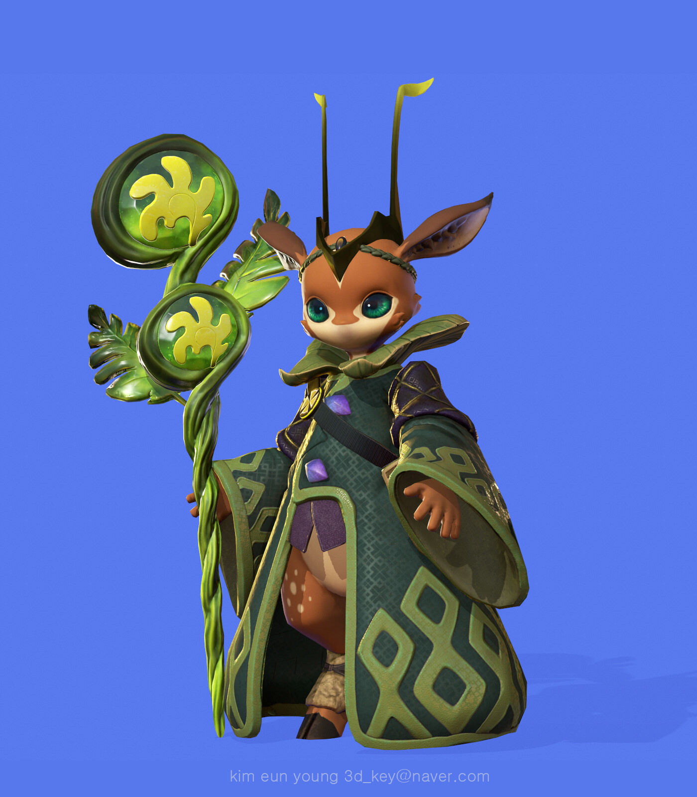 ArtStation - Deer Wizard