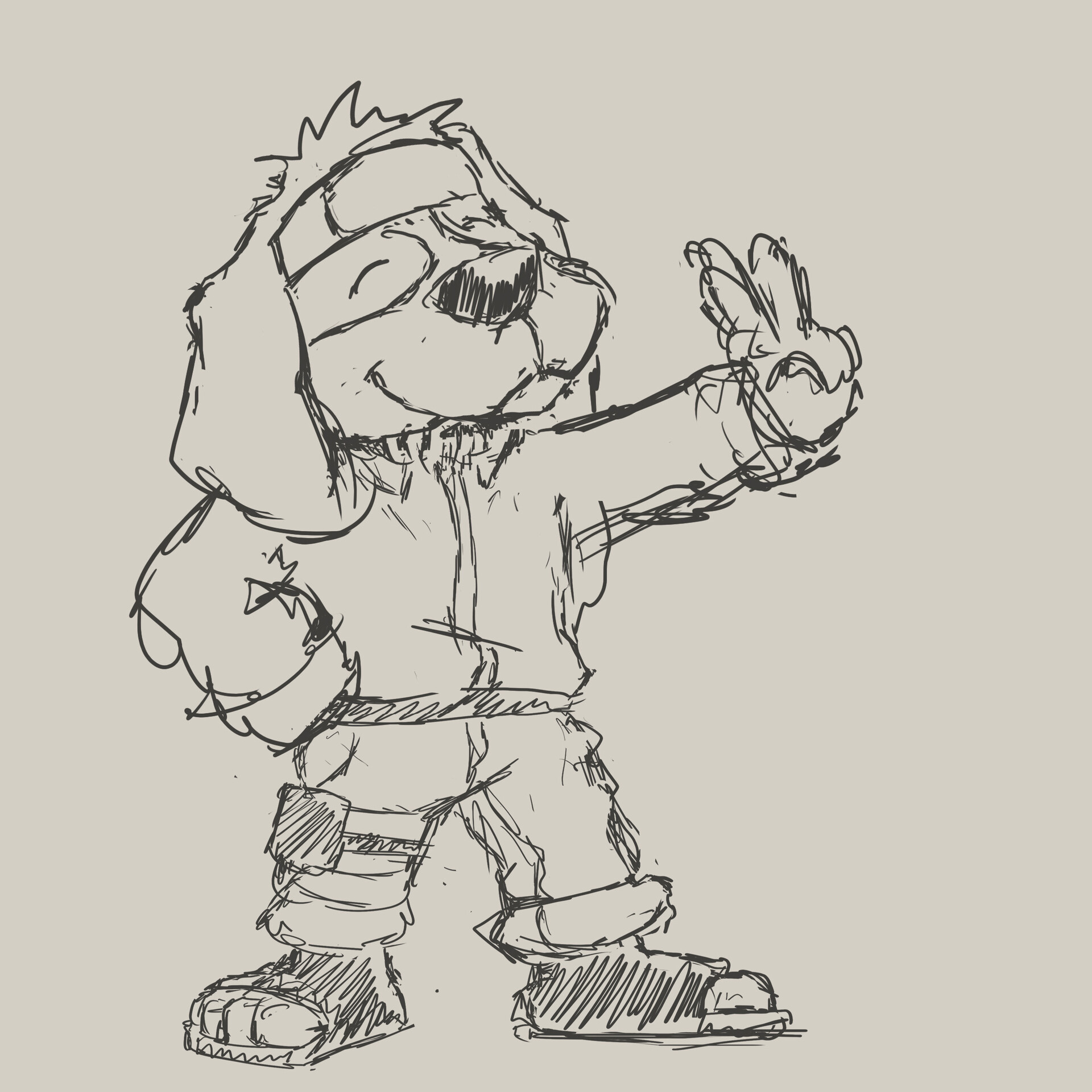 how to draw a ninja dog