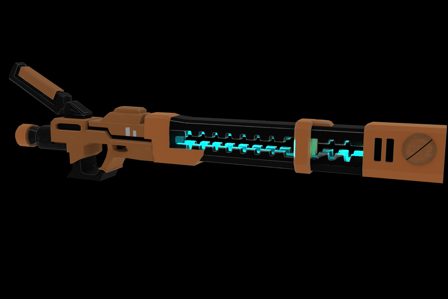 ArtStation - Railgun Tau