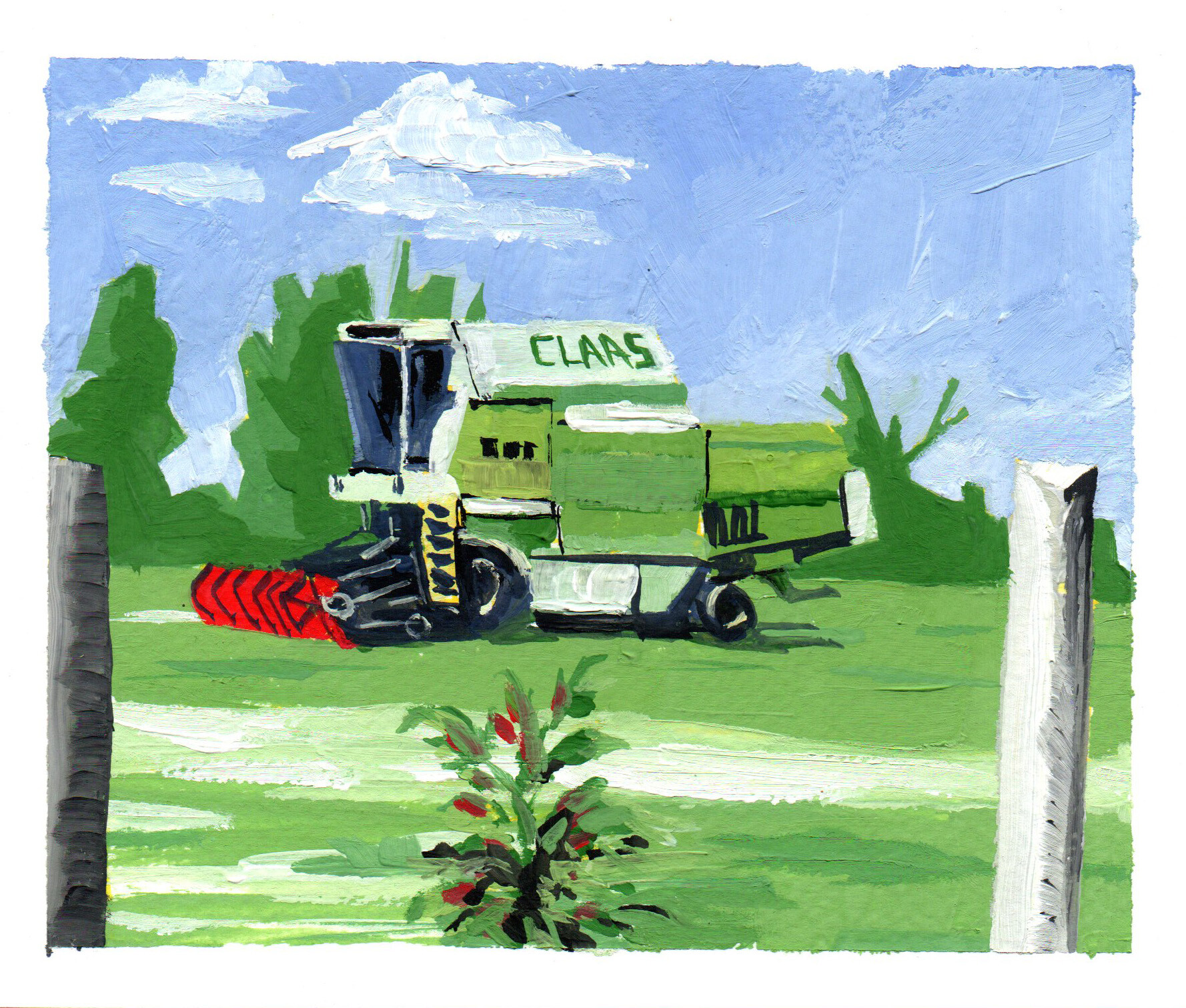 ArtStation - The combine harvester