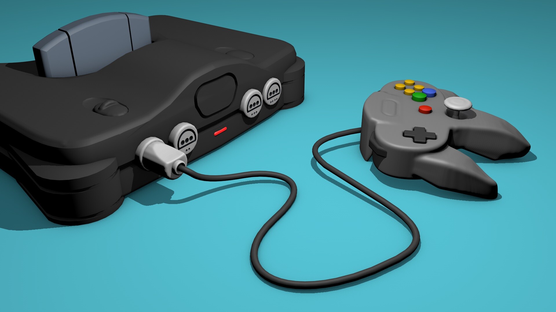 Gabriel Klopfenstein - Nintendo 64 loop GIF