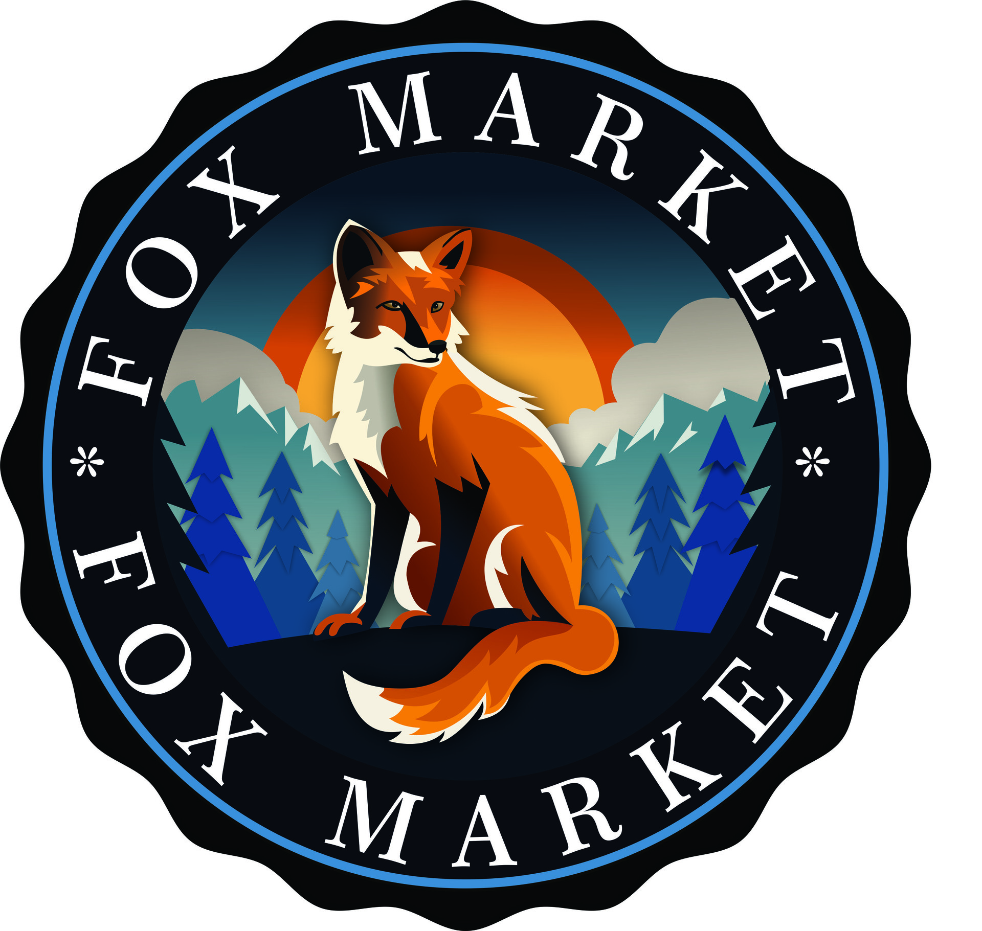 ArtStation - Logo FOX MARKET