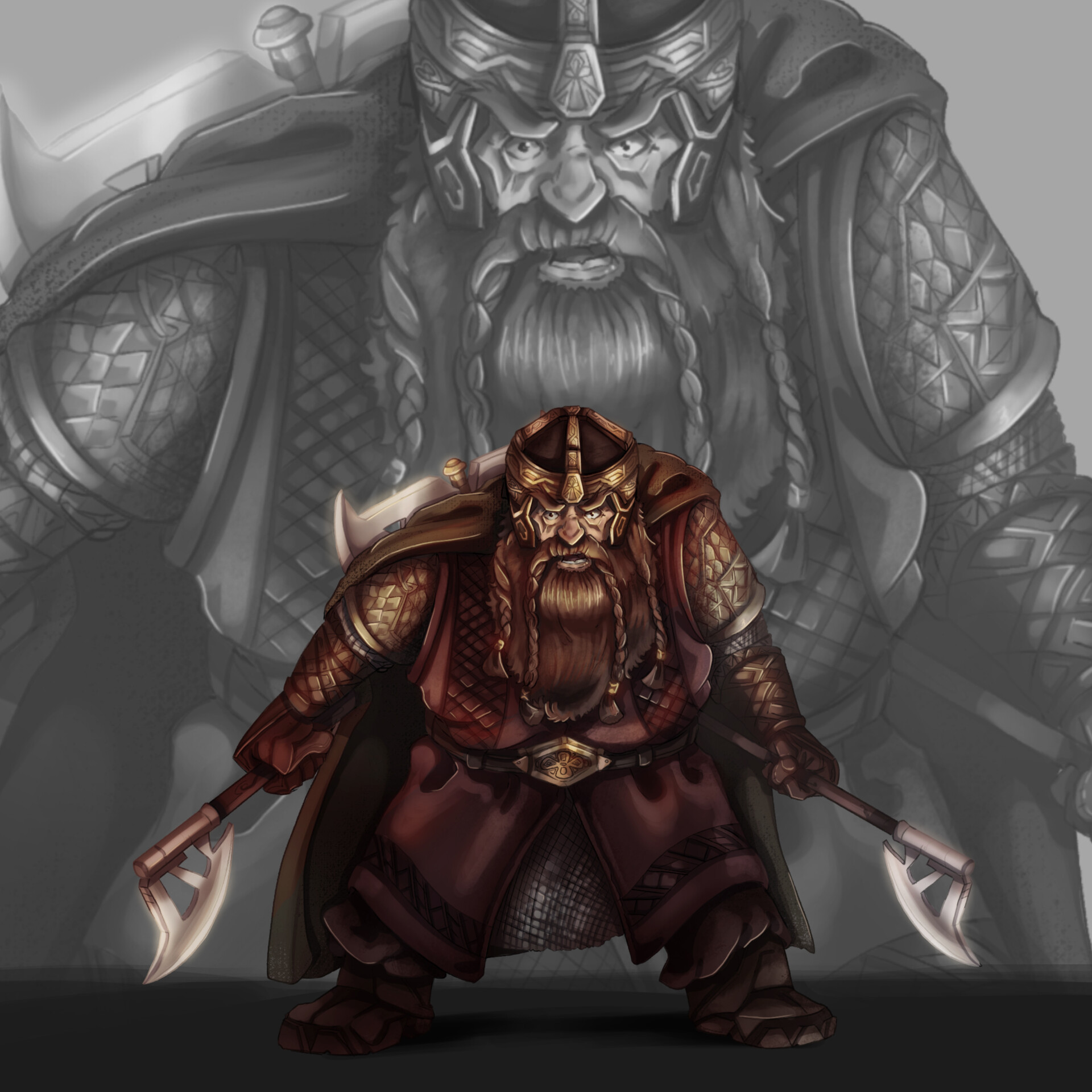 ArtStation - Concept Gimli